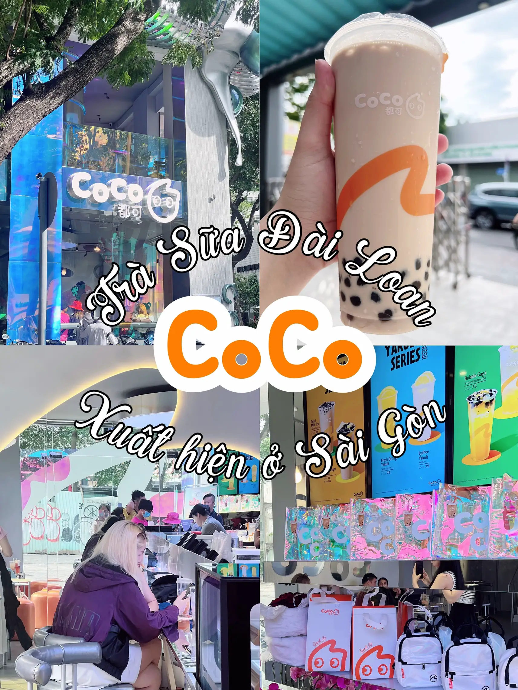 Trà sữa Đài Loan Coco xuất hiện ở Sài Gòn | Bộ sưu tập do Cùng An Đi Chơi đăng | Lemon8