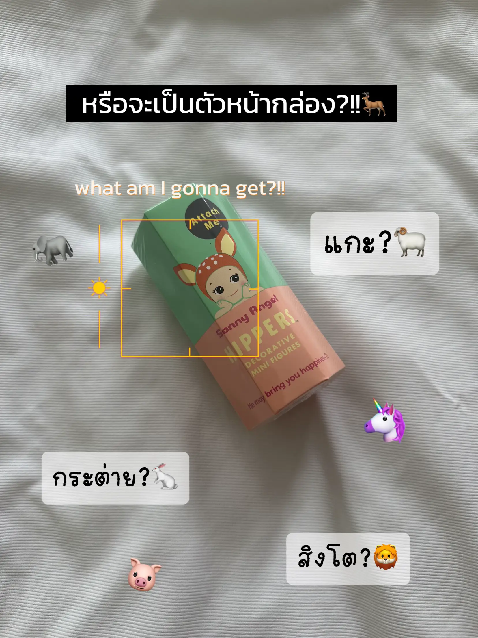 Unboxing my 2nd SONNY ANGEL HIPPERS👶🏻🧚🏻‍♀️⭐️ | แกลเลอรีที่โพสต์โดย yoke | Lemon8