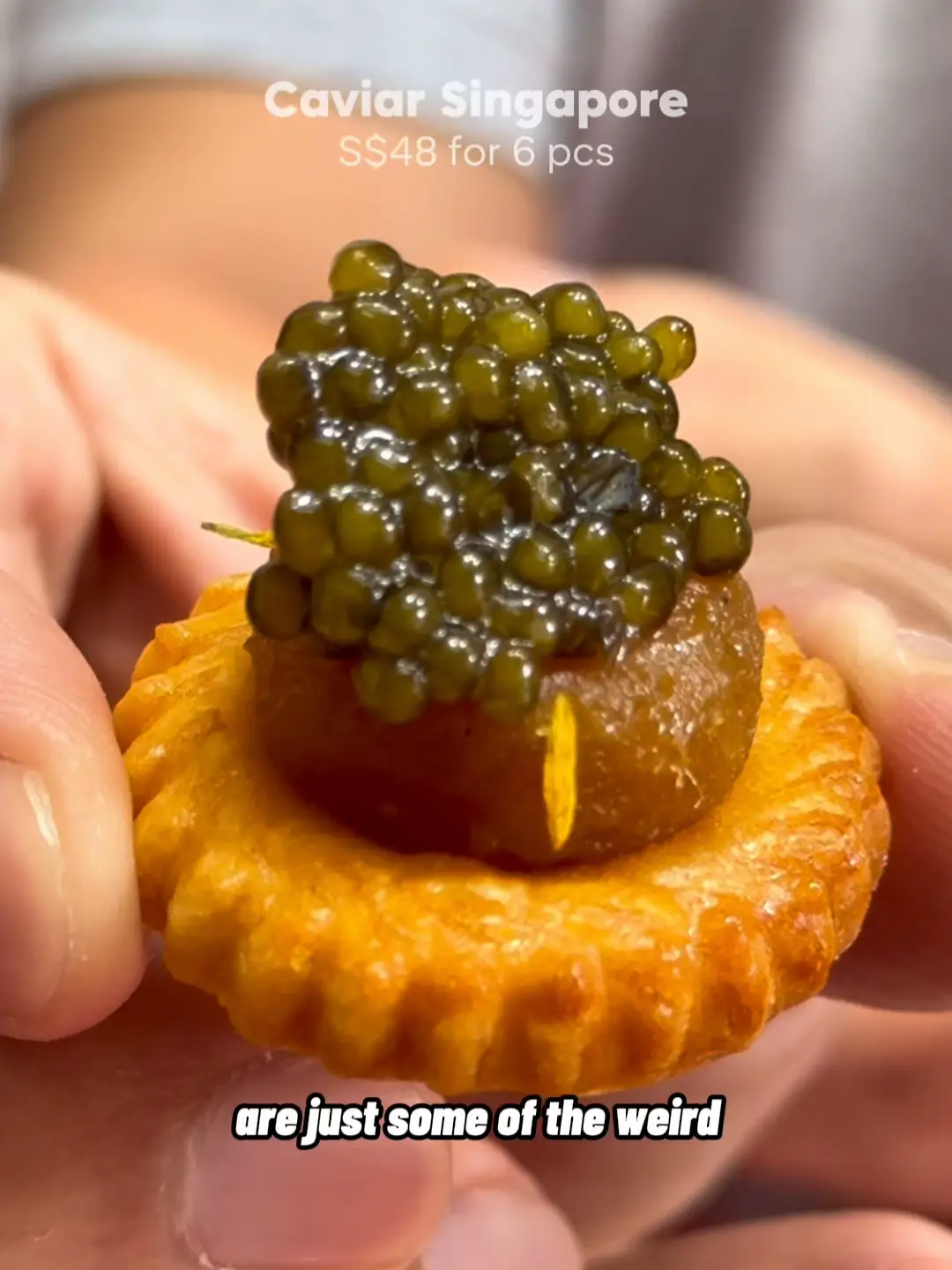 Caviar pineapple tarts 🍍🧧🎉 Yums | Video published by SUPERADRIANME | Lemon8