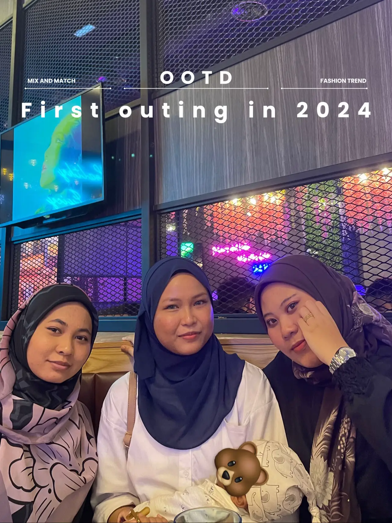 First outing in 2024 as mom | Galeri disiarkan oleh Alyaa | Lemon8