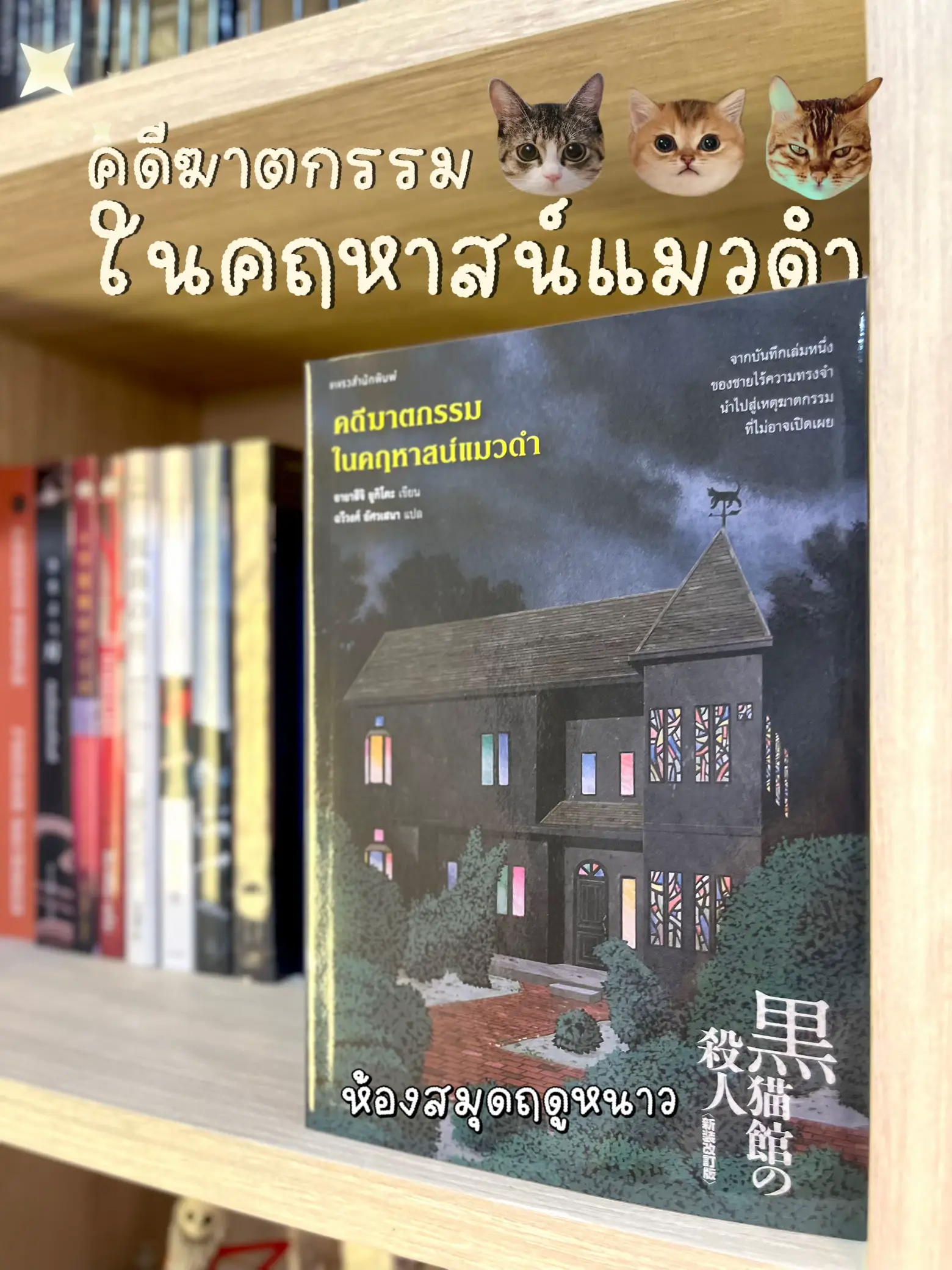 Investigative Genre Book Review: A Murder Case in a Black Cat Mansion 🐈‍⬛ | Gallery posted by ...