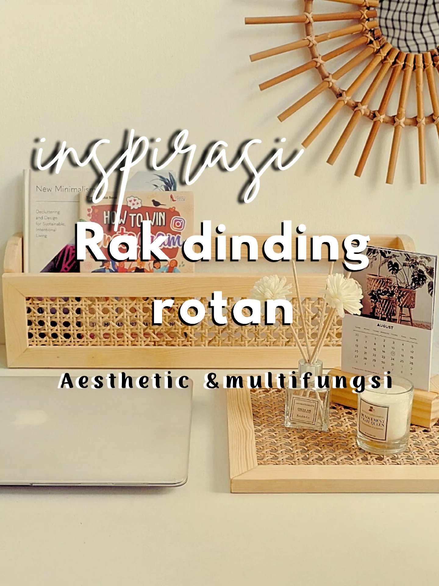 inspirasi rak dinding rotan estetic | Gallery posted by darhhh | Lemon8