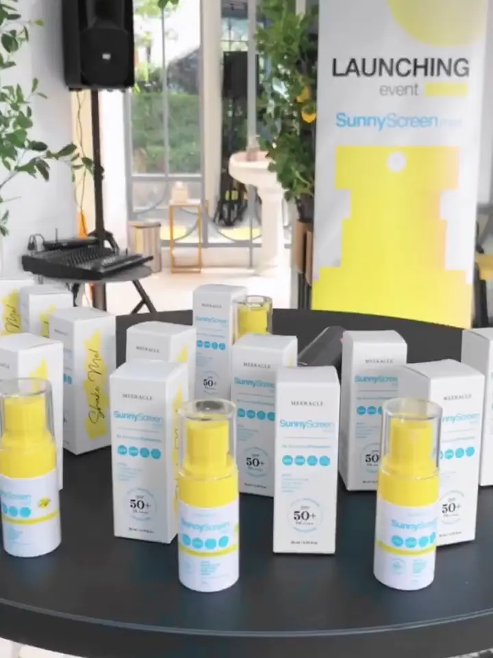 New baby MEERACLE SUNNYSCREEN MIST | Video diterbitkan oleh Izah | Lemon8