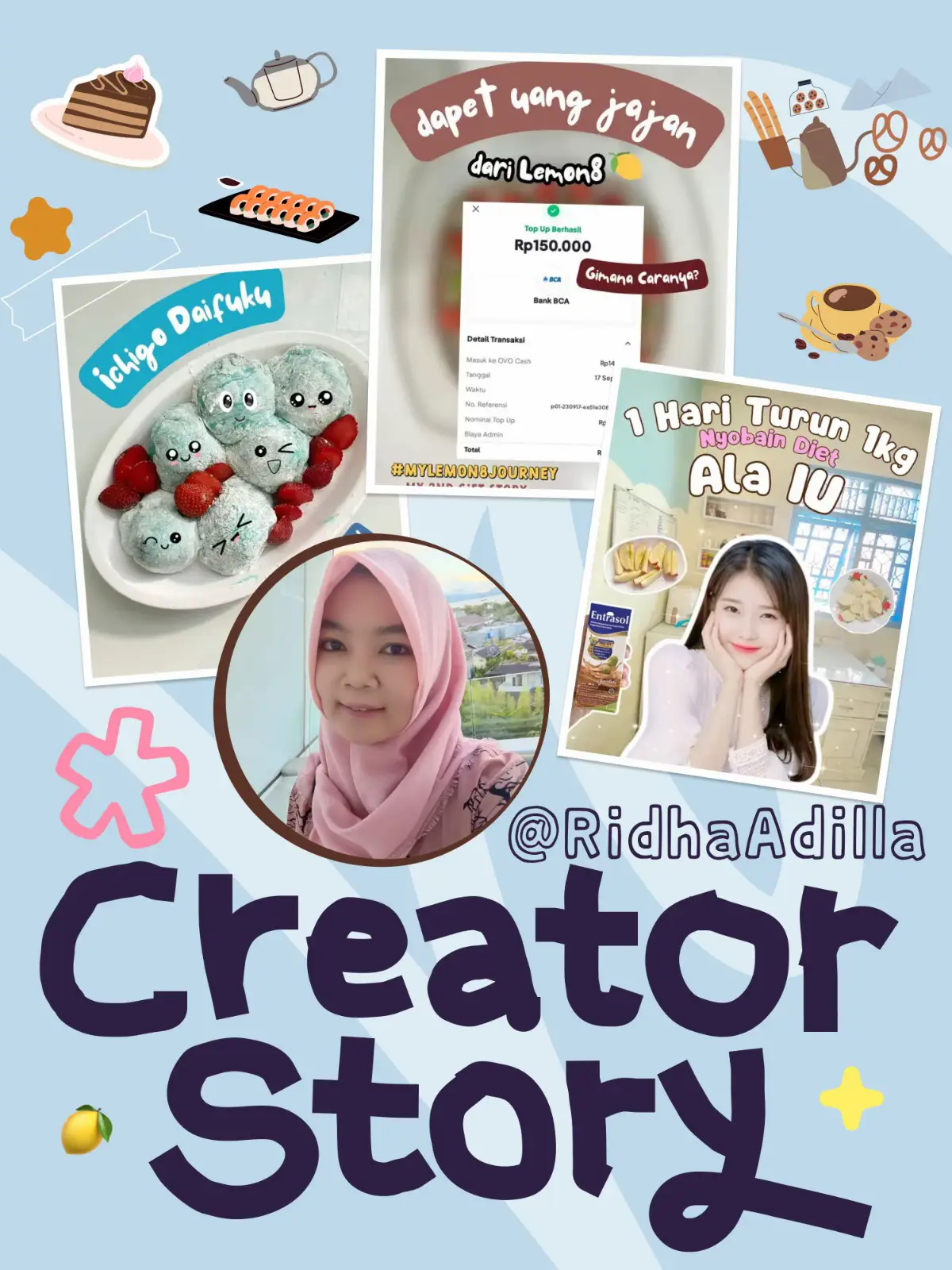 Lemon8 Creators’ Story Ep12: ridhaadilla | Galeri disiarkan oleh Lemon8_ID | Lemon8