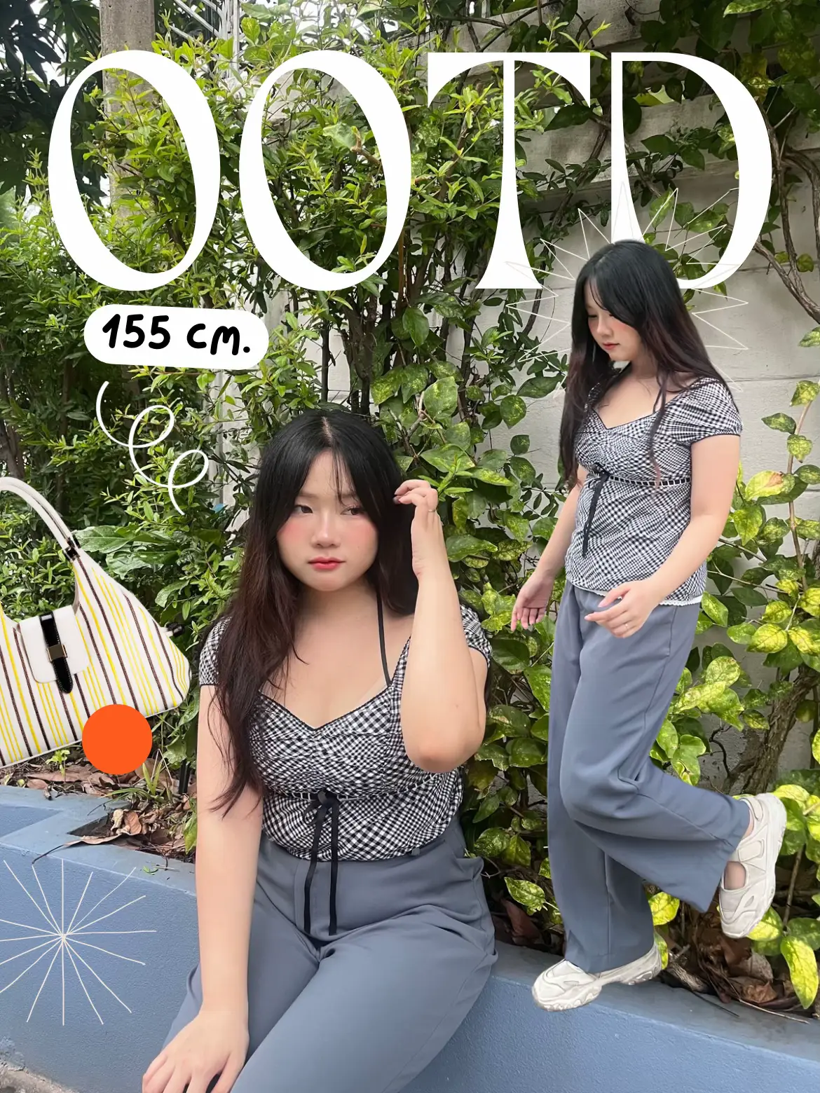 155 cm outfit idea พรางหุ่นสาวอวบ ตัวเล็กให้ขายาว!🧦 | แกลเลอรีที่โพสต์โดย 🍈 𝒑𝒊𝒂𝒎𝒓𝒖𝒌 ⌗ 🥣 | Lemon8