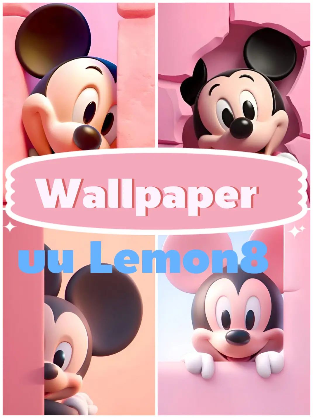 Wallpaper มิกกี้ เมาส์ (Mickey Mouse) | แกลเลอรีที่โพสต์โดย Chon”สายมูเตลู | Lemon8