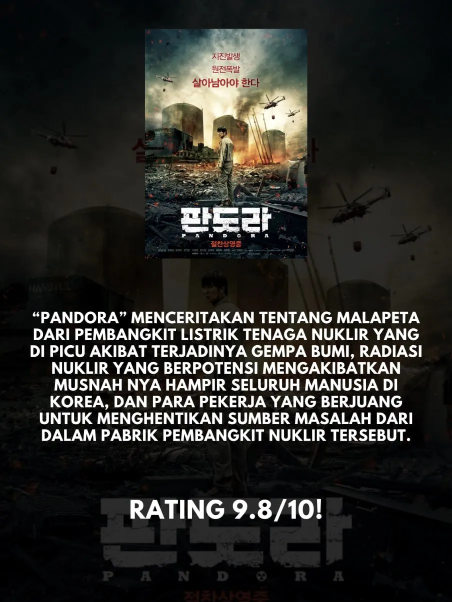 REKOMENDASI FILM BENCANA ALAM KOREA TERBAIK🎥 | Galeri diposting oleh Wendi Limbong | Lemon8