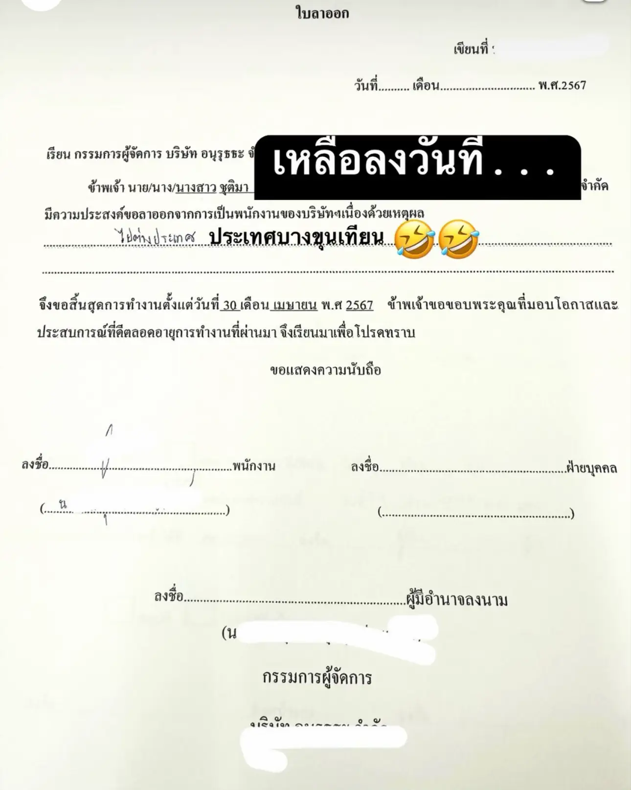 เขียนใบลาออกยังไงดี | 2024 ประสบการณ์ผู้ใช้จริงบน Lemon8