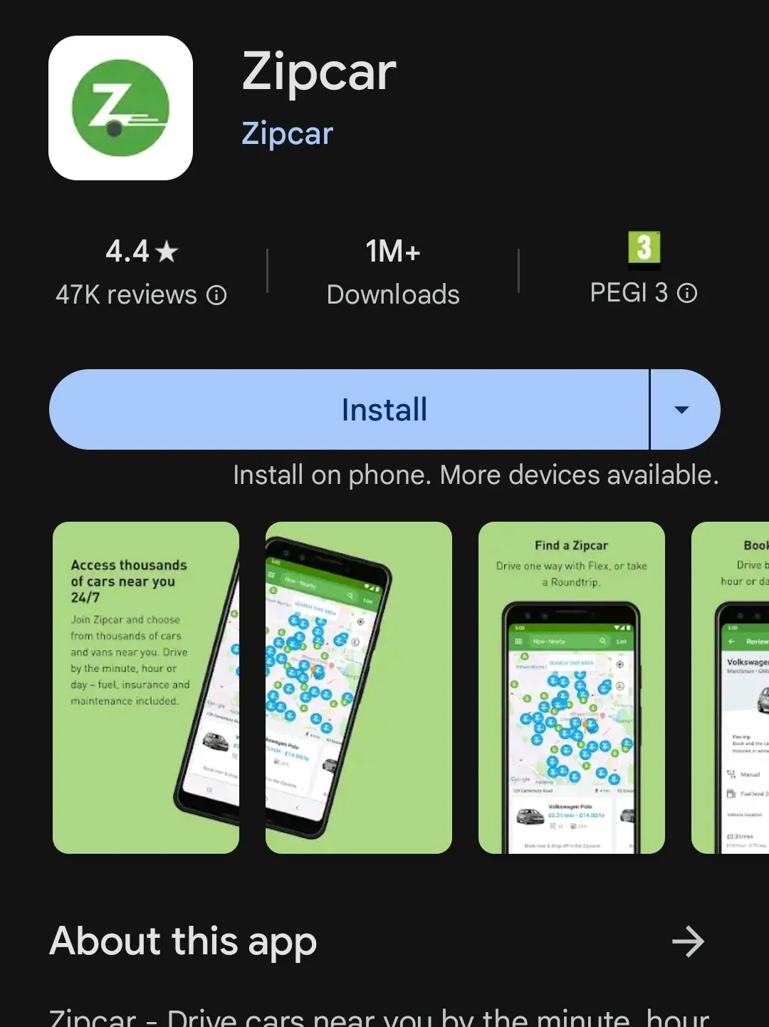 เช่ารถ Zipcar ขับเที่ยวในอังกฤษ รับรถง่ายแค่กดแอพ | แกลเลอรีที่โพสต์โดย Apple LC🔸 ᕱ⑅ᕱ | Lemon8
