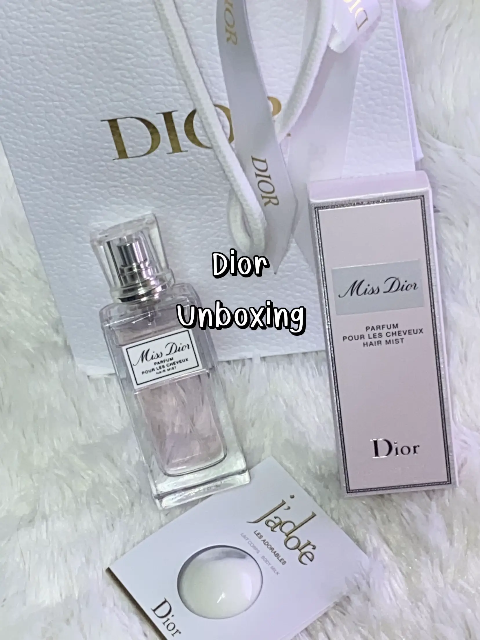 Unboxing Hair Mist จาก Dior | วิดีโอที่เผยแพร่โดย IiiAnnie | Lemon8
