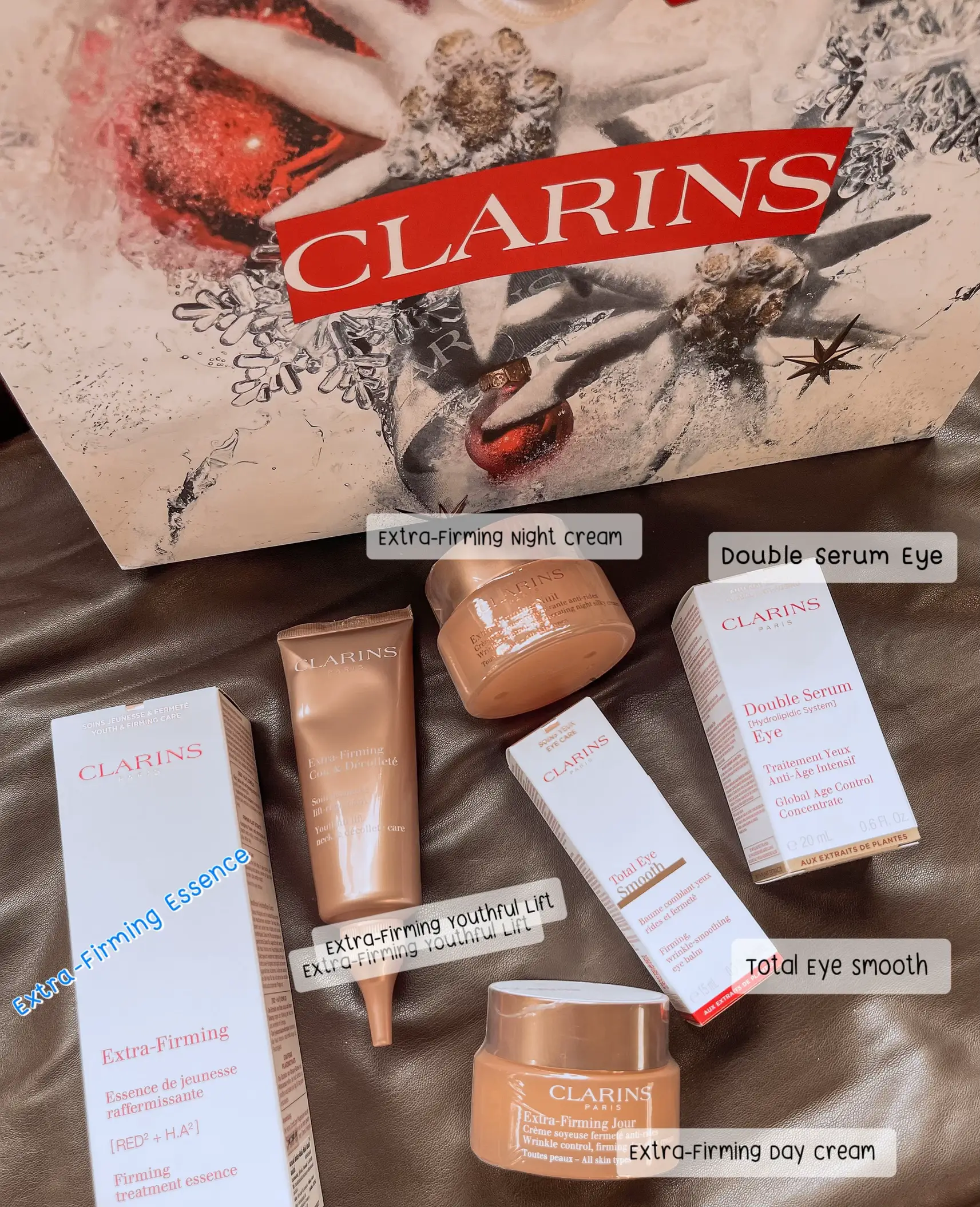 Unboxing Jeban x Clarins Anti Aging Range Set | แกลเลอรีที่โพสต์โดย ...