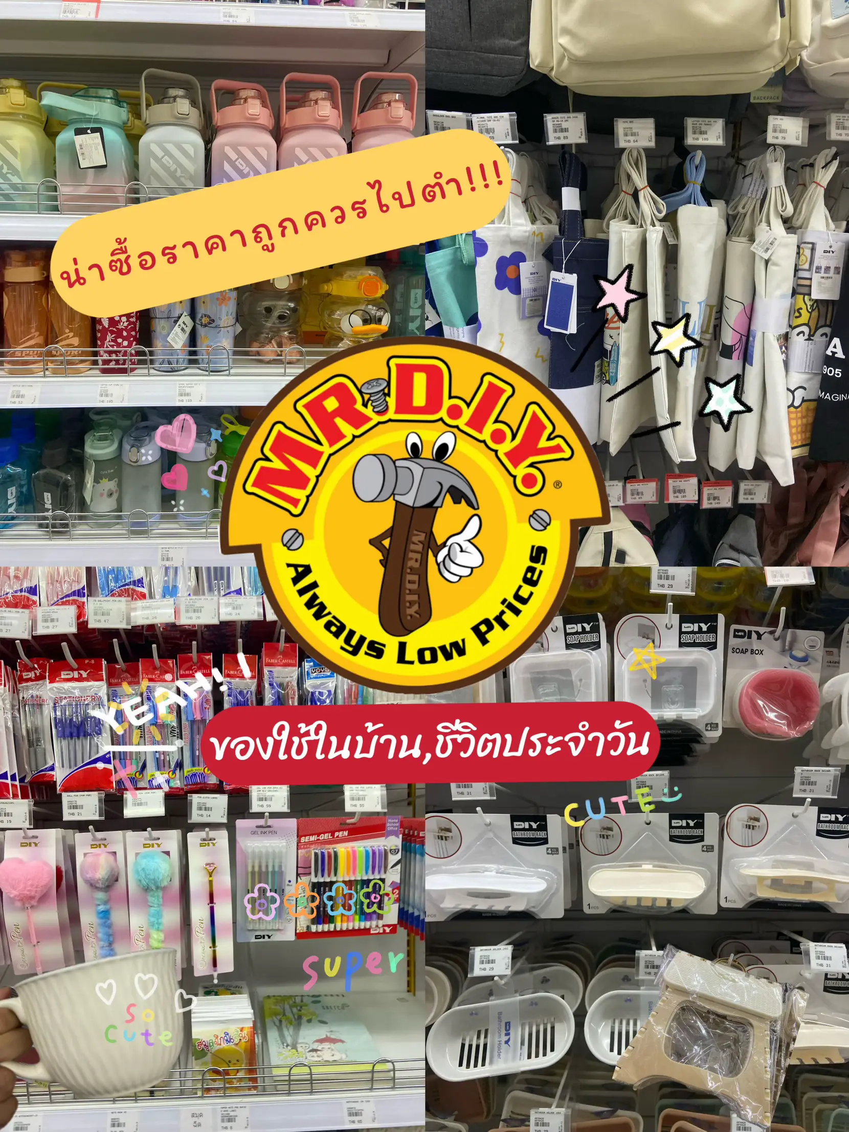 ดอกไม้ตกแต่งบ้าน น่ารักๆ ที่ MR.DIY 👷🏻👷🏻 | แกลเลอรีที่โพสต์โดย อิงซี่รีวิว ♡ | Lemon8