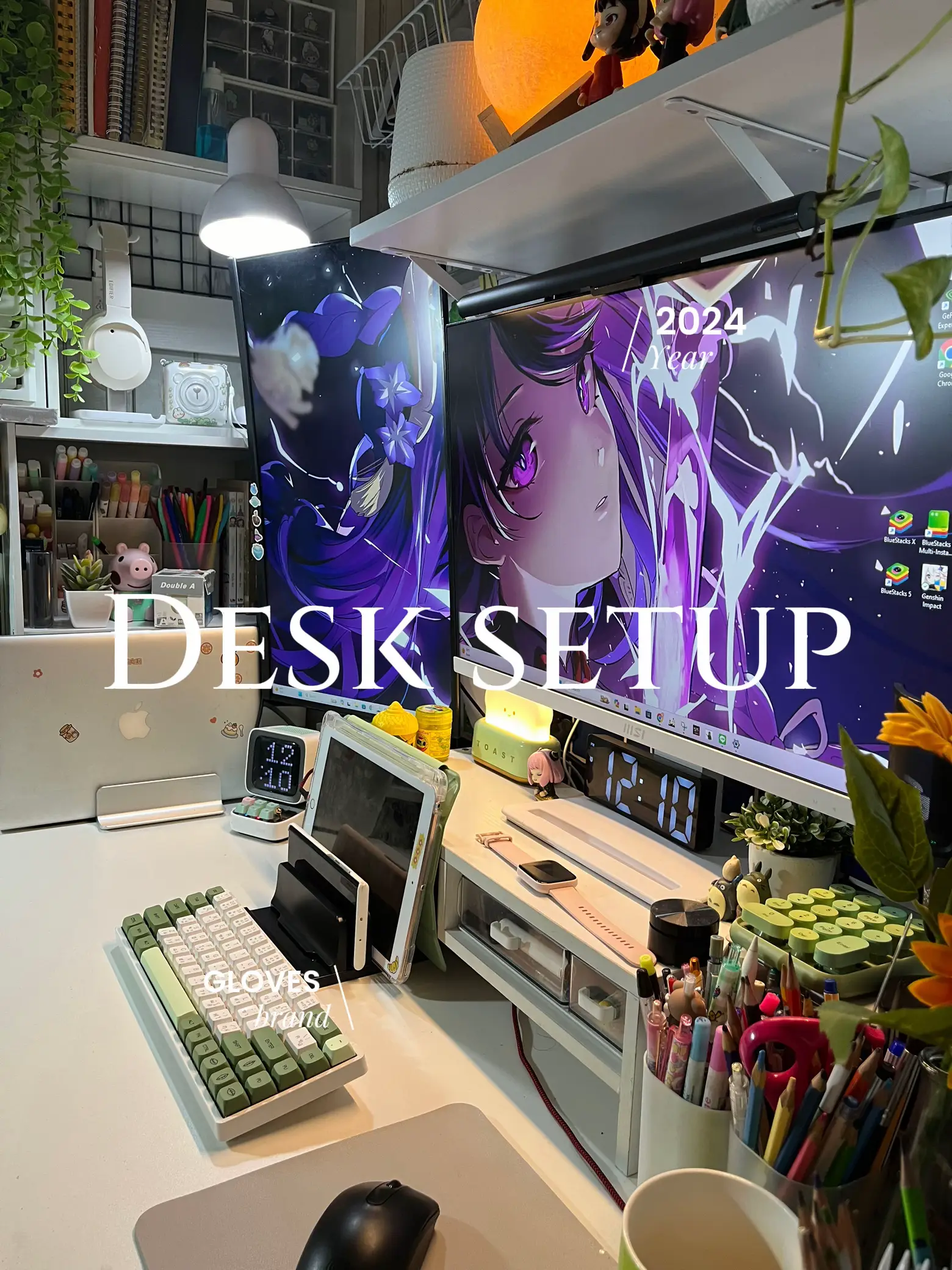 MY DESK SETUP คอมใหม่เพราะชีวิตขับเคลื่อนด้วยการเป็นหนี้ | แกลเลอรีที่ ...