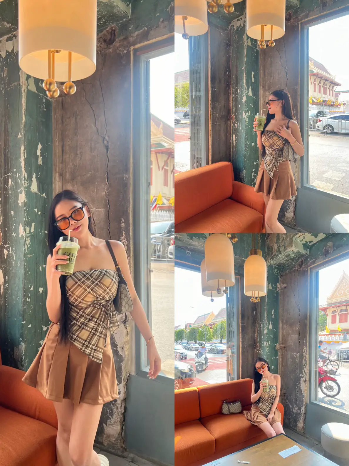 แต่งตัววินเทจ แต่แอบเกาหลี 🤔 | แกลเลอรีที่โพสต์โดย Saiparn | Lemon8