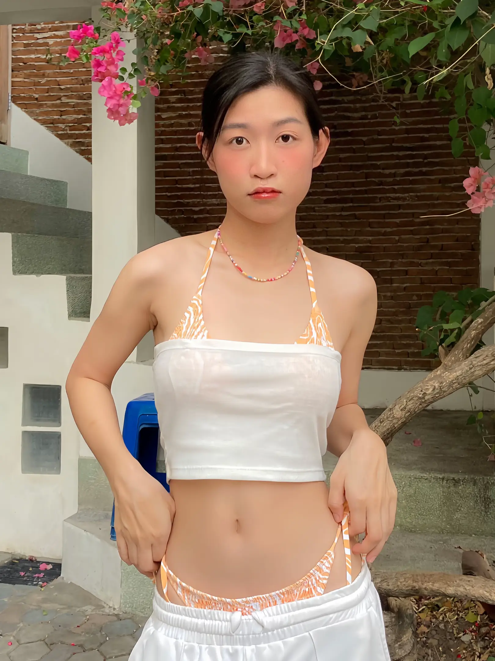 summer vibes แมทช์บิกินีฉบับสาวขี้อาย 💐 | แกลเลอรีที่โพสต์โดย Beamthicha | Lemon8