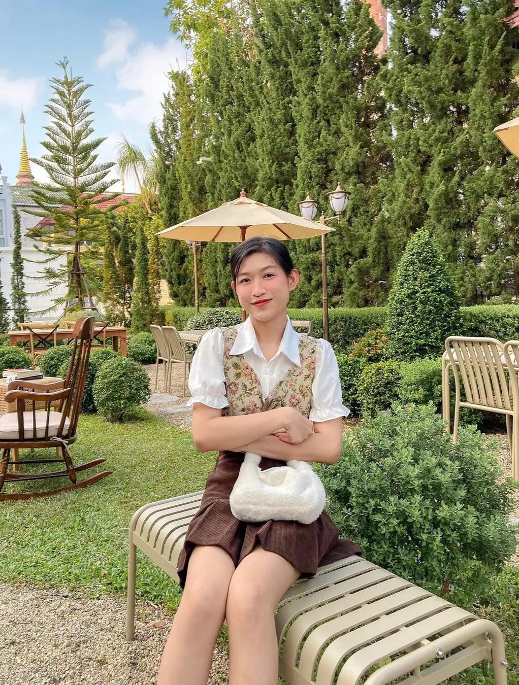 คาเฟ่เชียงใหม่สไตล์สวนอังกฤษ ; Robert bale & brunch 🌳🧺 | แกลเลอรีที่โพสต์โดย Beamthicha | Lemon8