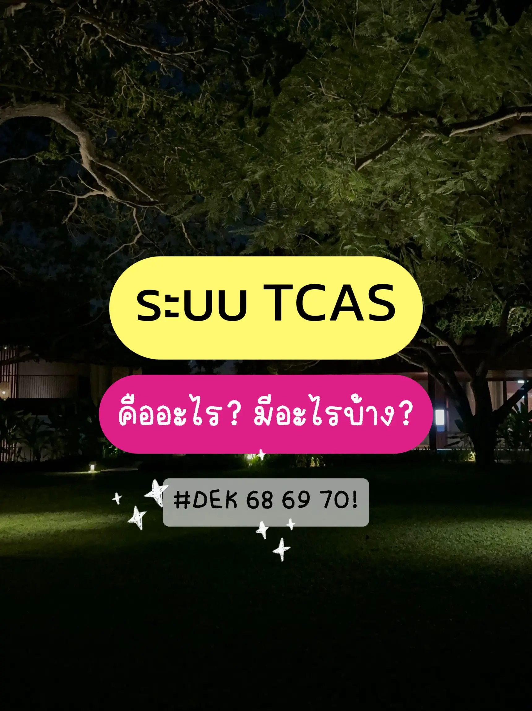 ระบบ TCASคืออะไร?มีอะไรบ้าง? | แกลเลอรีที่โพสต์โดย i daisy you🌻 | Lemon8