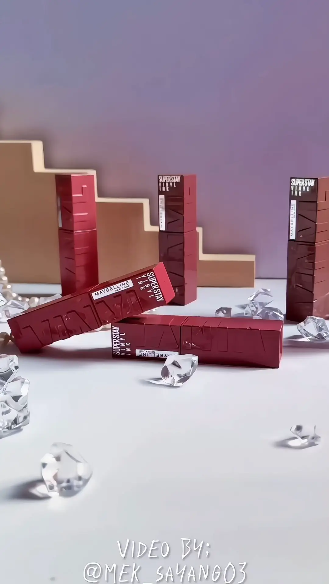 MAYBELLINE SUPERSTAY VINYL 💄 | Video diterbitkan oleh Mek Sayang | Lemon8