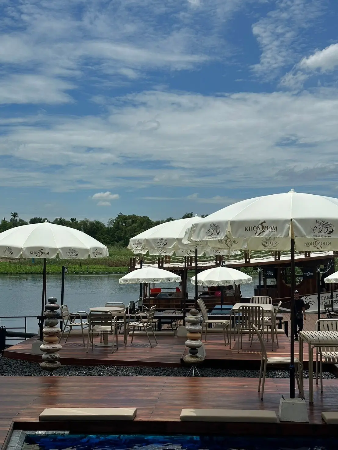 Ethnic River Cafe New Opening Waterfront Cafe Nakhon Pathom ☕️ ...