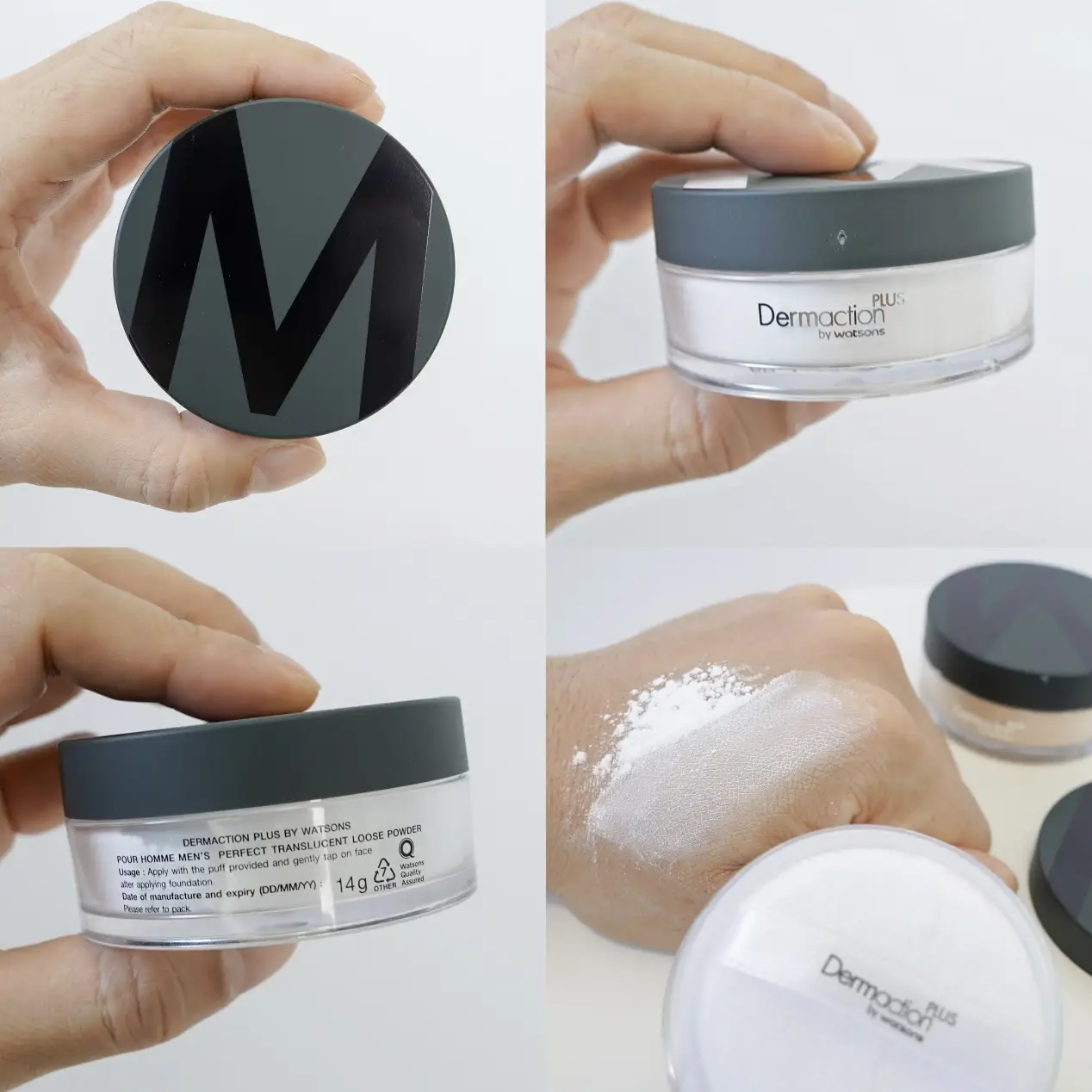 แป้งฝุ่นคุมมัน Dermaction Plus | แกลเลอรีที่โพสต์โดย HOR STYLE | Lemon8