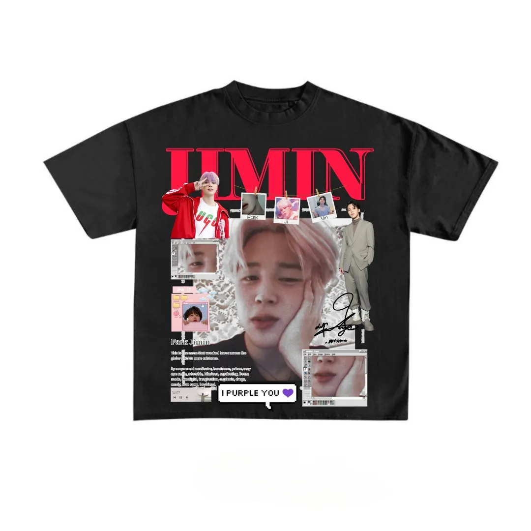 Contoh desain kaos kpop idol | Galeri diposting oleh XAVIER | Lemon8