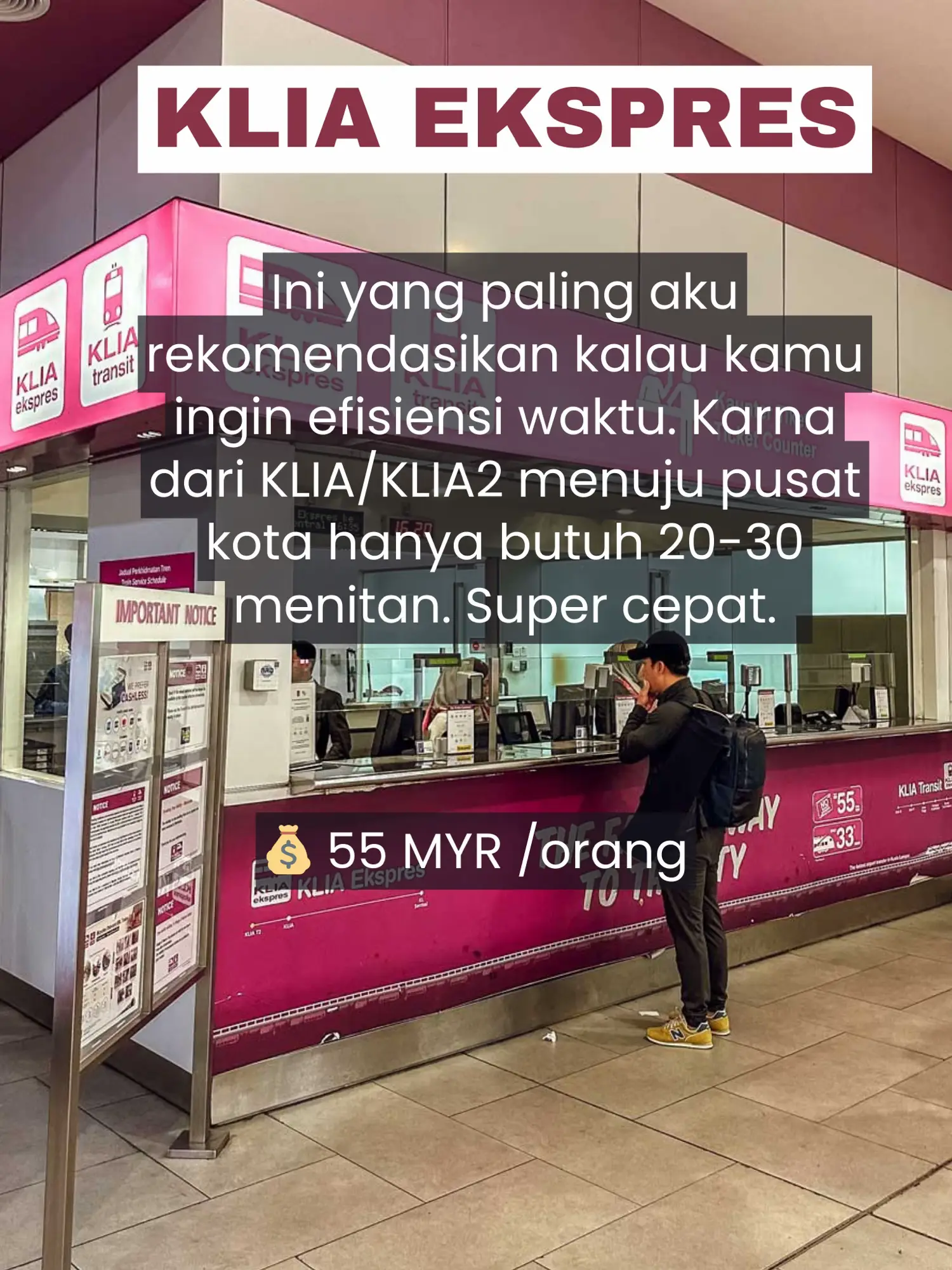 Cara Mudah dari Airport ke Pusat Kota Kuala Lumpur | Galeri diposting oleh Nadya Fadilla | Lemon8