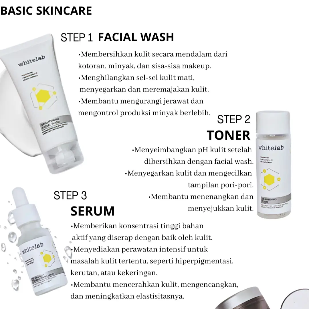 BASIC SKINCARE WITH WHITELAB Gallery posted by Cubaduls Lemon8