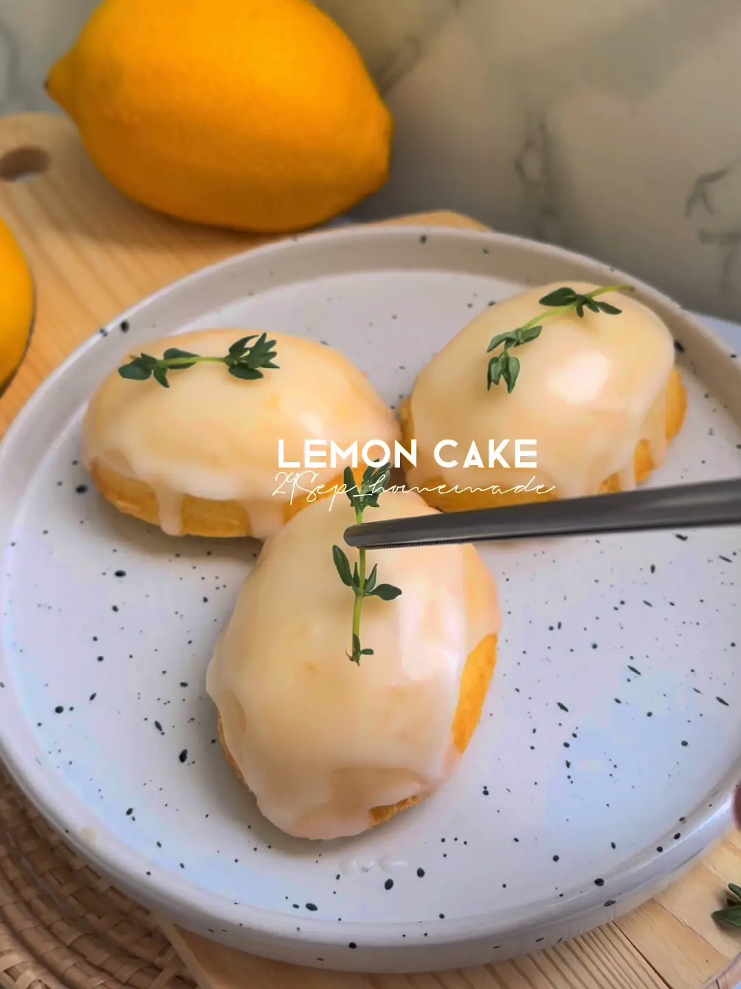 Lemon cake | วิดีโอที่เผยแพร่โดย Cdped | Lemon8