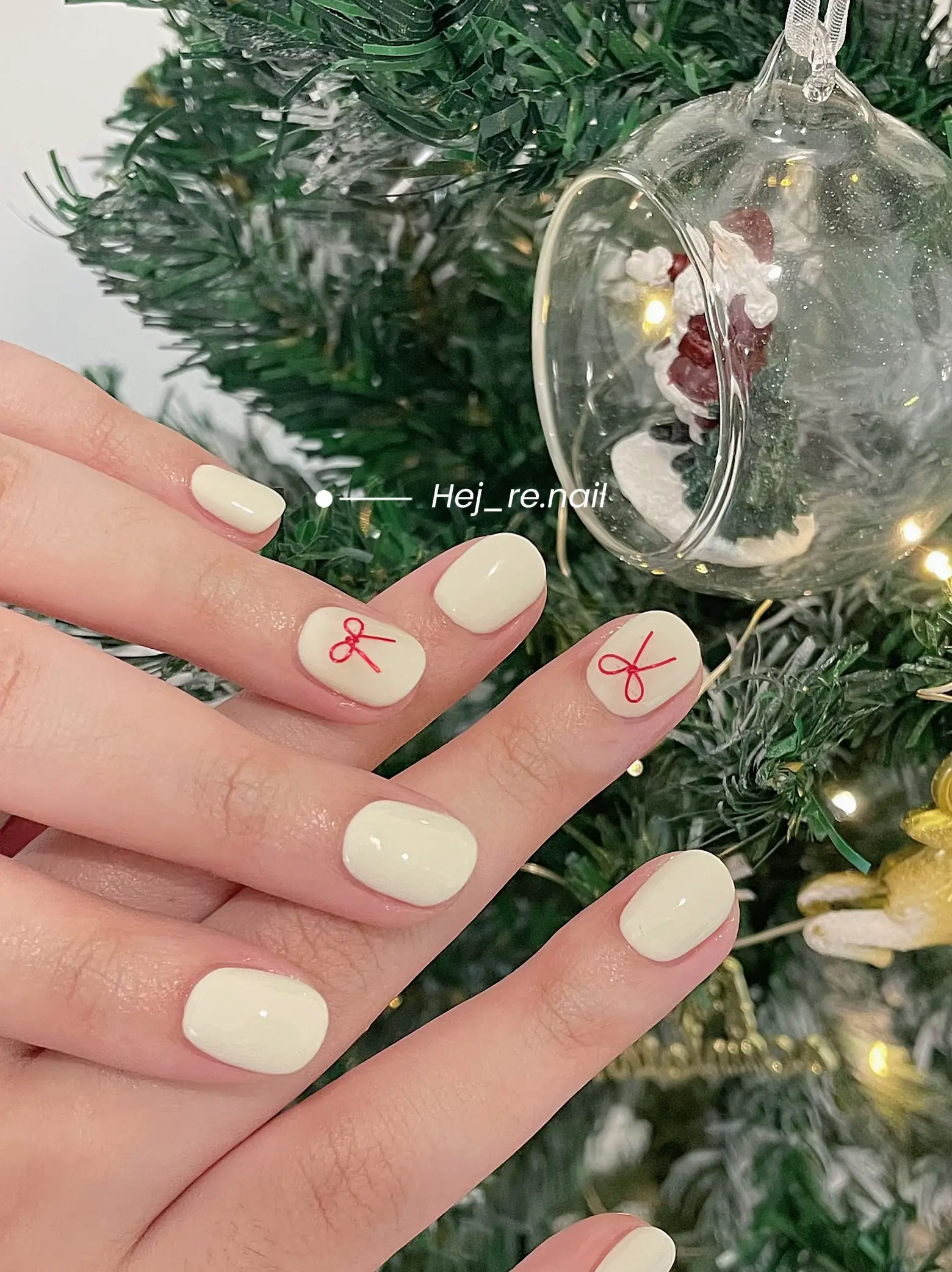 Ribbon nails / ไอเดียเล็บลายโบว์ 🎀 | แกลเลอรีที่โพสต์โดย hej_re.nail ...