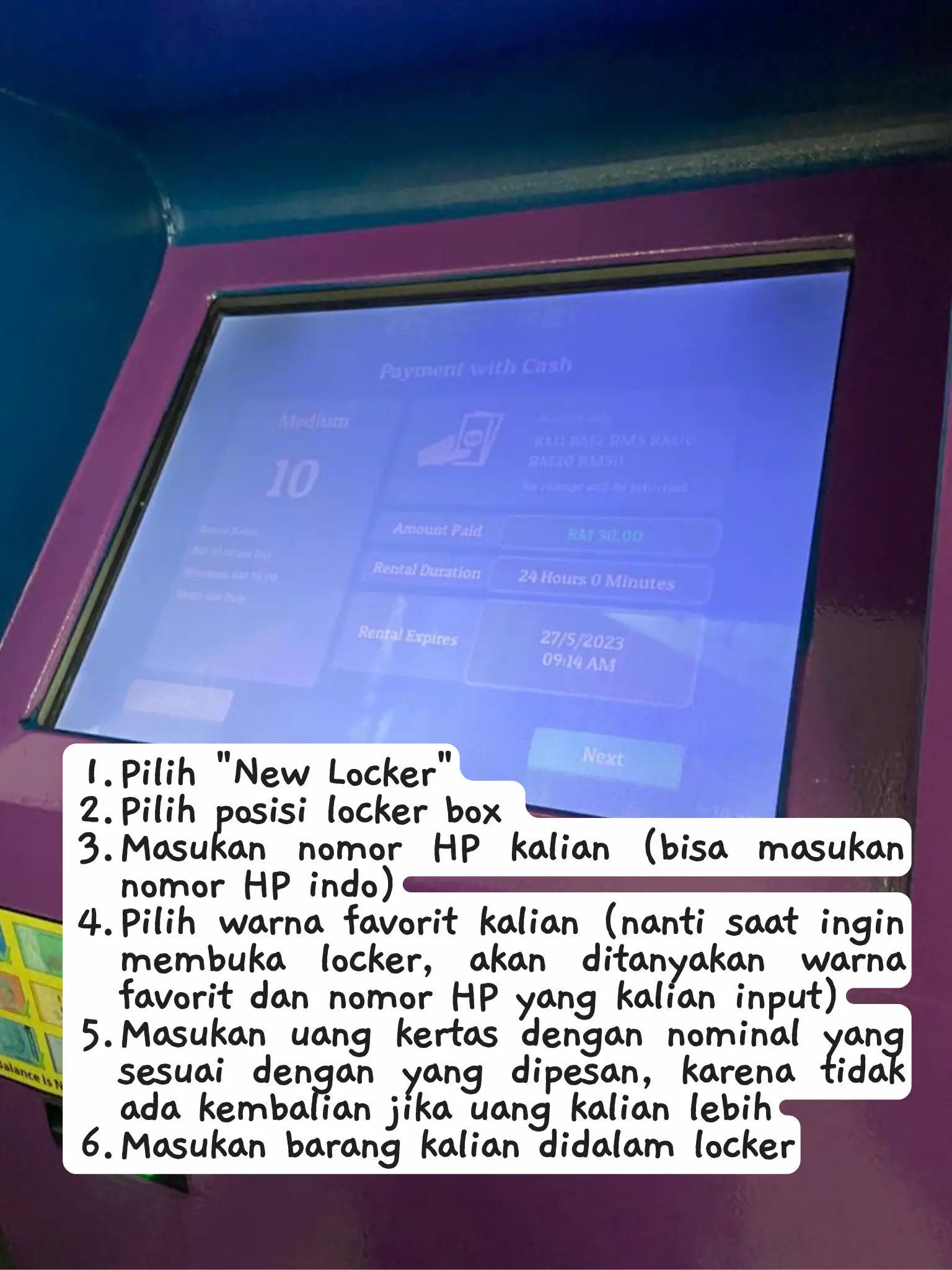 Titip barang di Locker Kuala Lumpur | Galeri diposting oleh Muthe | Lemon8