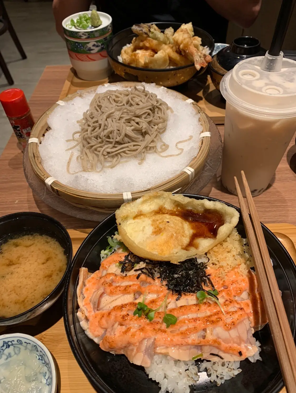 $4.50 bubble tea in a tempura restaurant?? 🤯 | Gallery posted by b.s.v ...