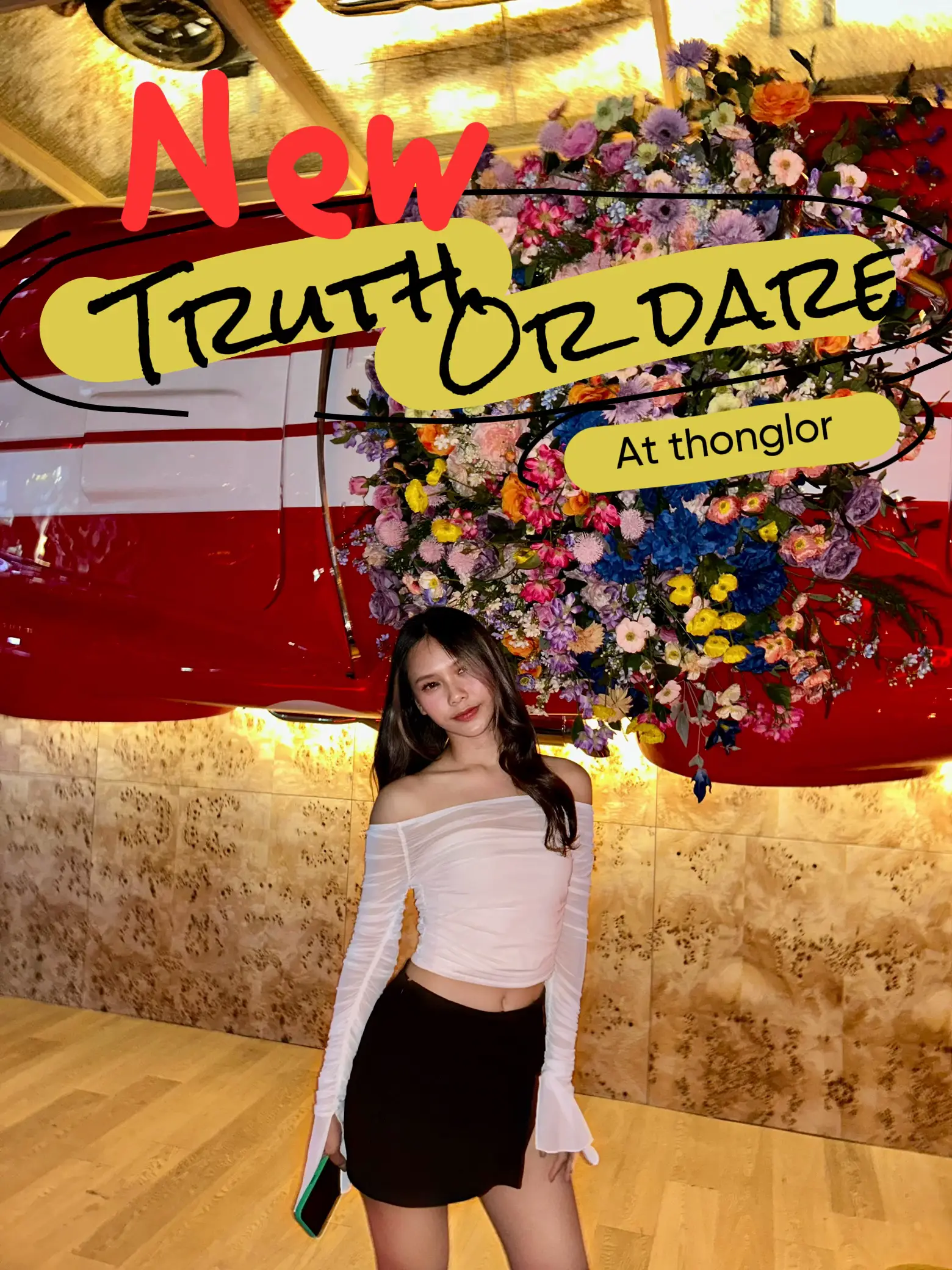 Truth or dare บาร์ชื่อเดิมสาขาใหม่ @thonglor | แกลเลอรีที่โพสต์โดย Faiigurl | Lemon8