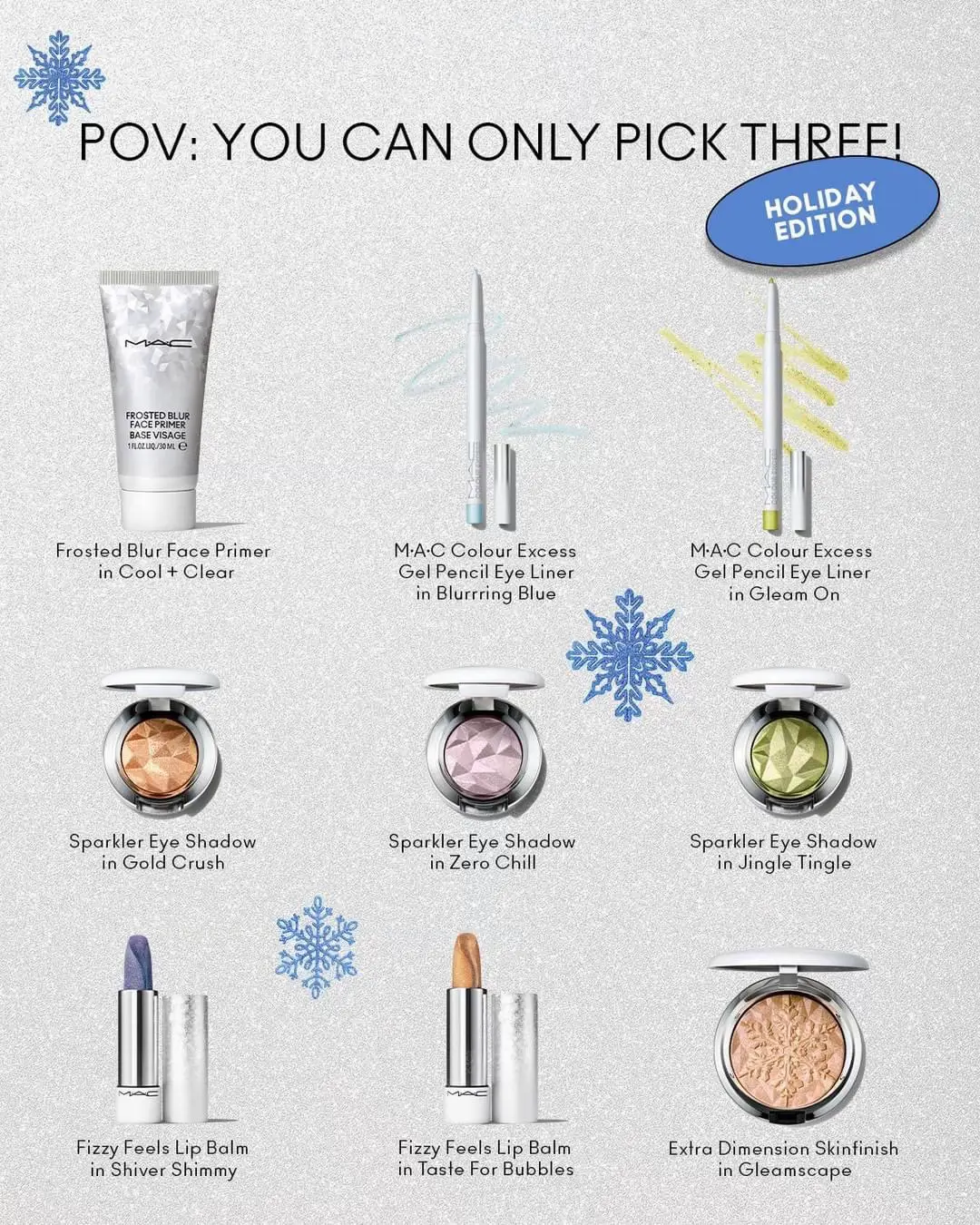 MAC ️🌬️ Bizarre Blizzard Bash | แกลเลอรีที่โพสต์โดย PPPAKBUNGGGღ | Lemon8