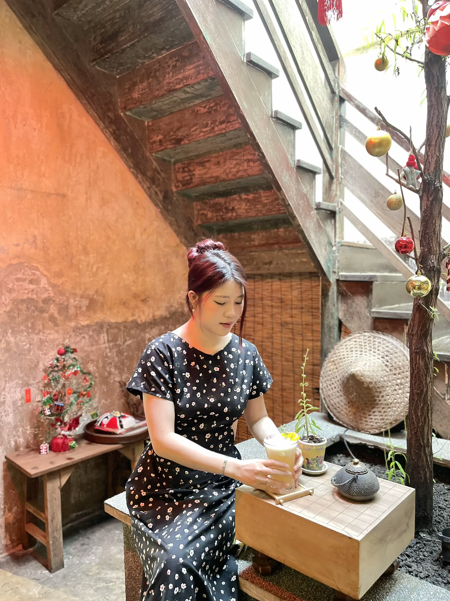 คาเฟ่เก๋ สไตล์จีนแบบสุด 🧧🐍 | แกลเลอรีที่โพสต์โดย Rainy Rainyy☔️ | Lemon8