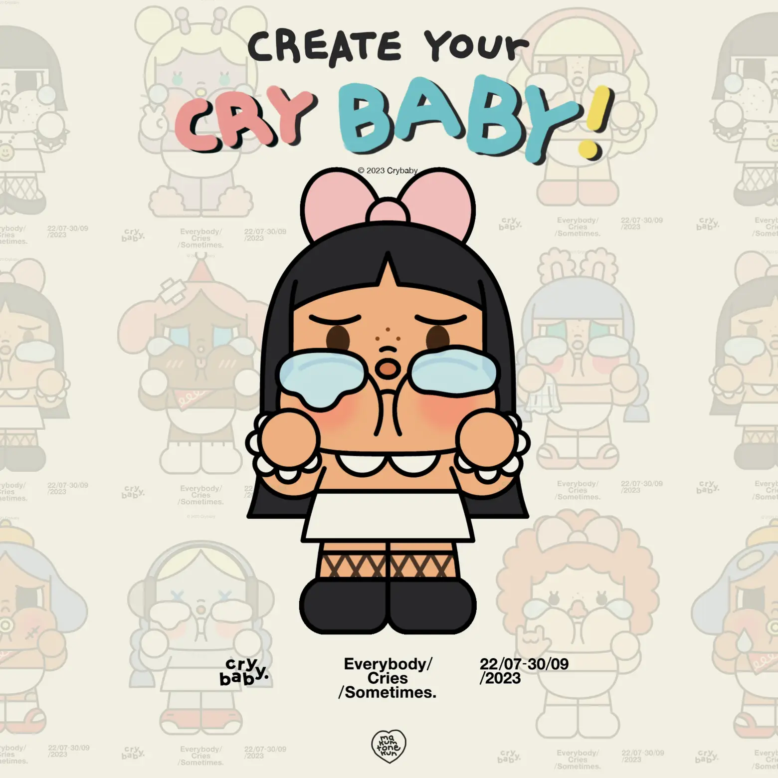 create your crybaby. | แกลเลอรีที่โพสต์โดย makumtonekun | Lemon8