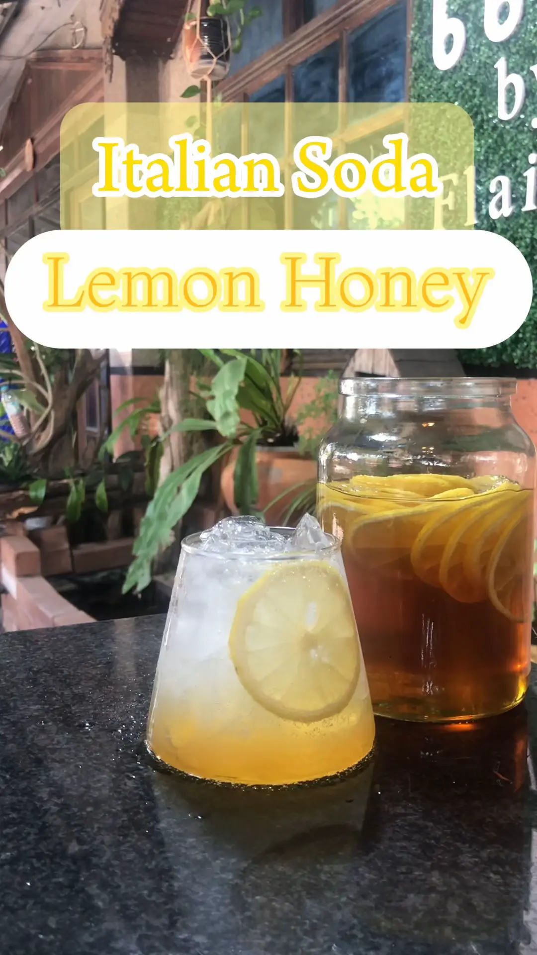 Italian Soda : Lemon Honey 🍋 | วิดีโอที่เผยแพร่โดย Chiro แฟbyflair | Lemon8