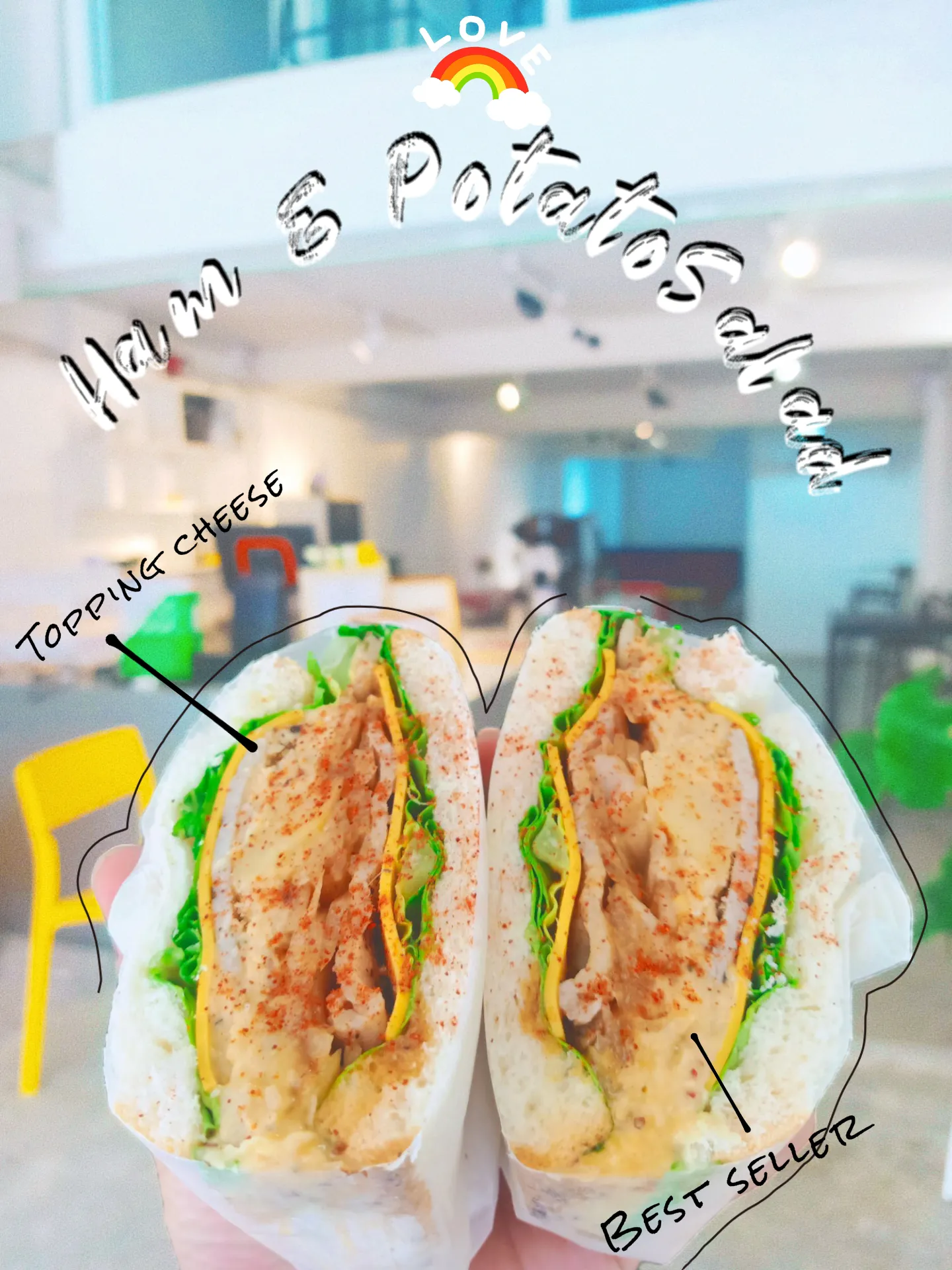 Ham & Potato Salad | แกลเลอรีที่โพสต์โดย 201 Cafe & Bar | Lemon8