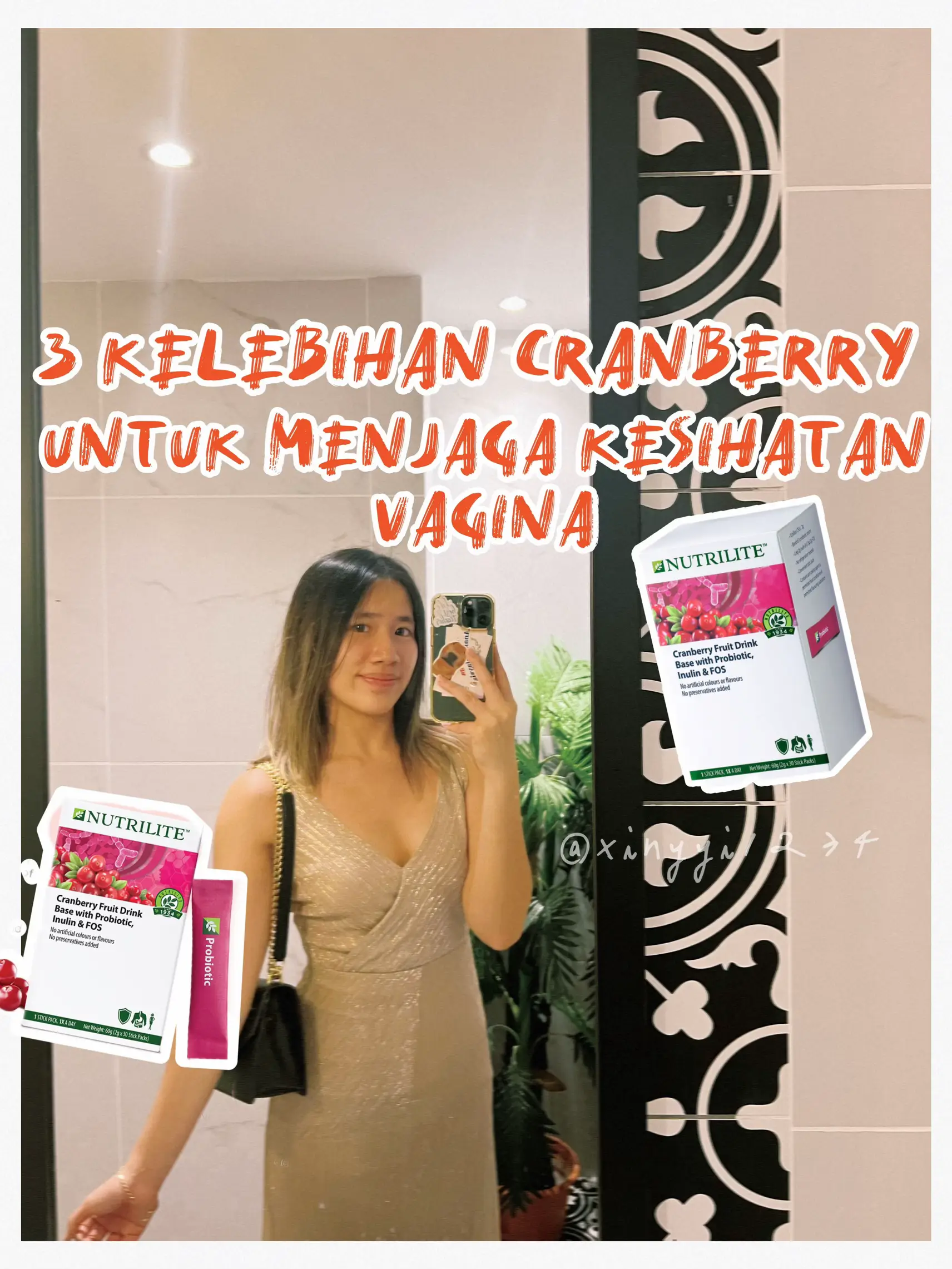 Manfaat Cranberry untuk Miss V ！🤫 | Video diterbitkan oleh Xin Yi | Lemon8