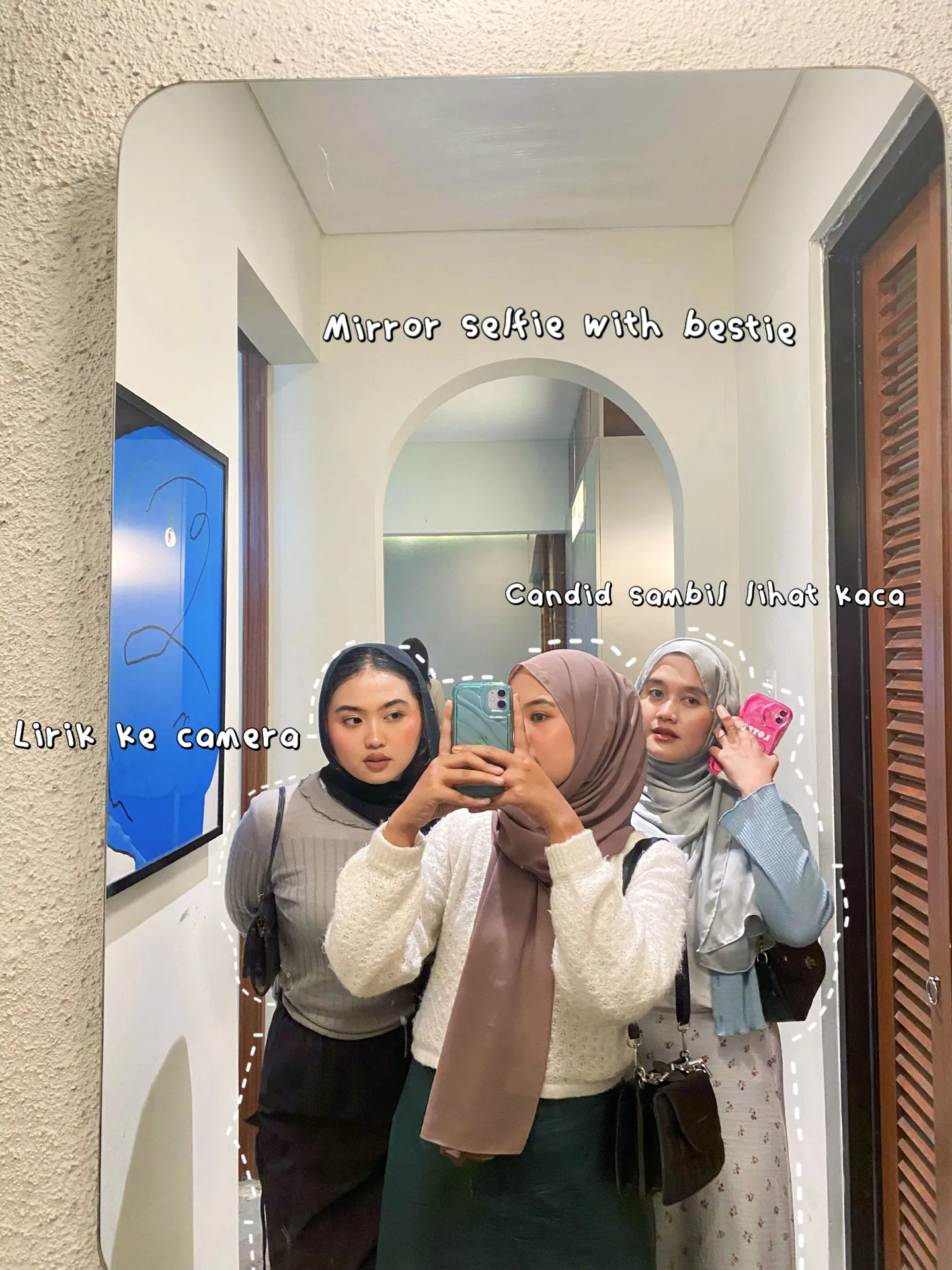 Idea pose kamu bareng bestie -Aethetic|Tips👭 | แกลเลอรีที่โพสต์โดย Rinrin Rindiyan | Lemon8