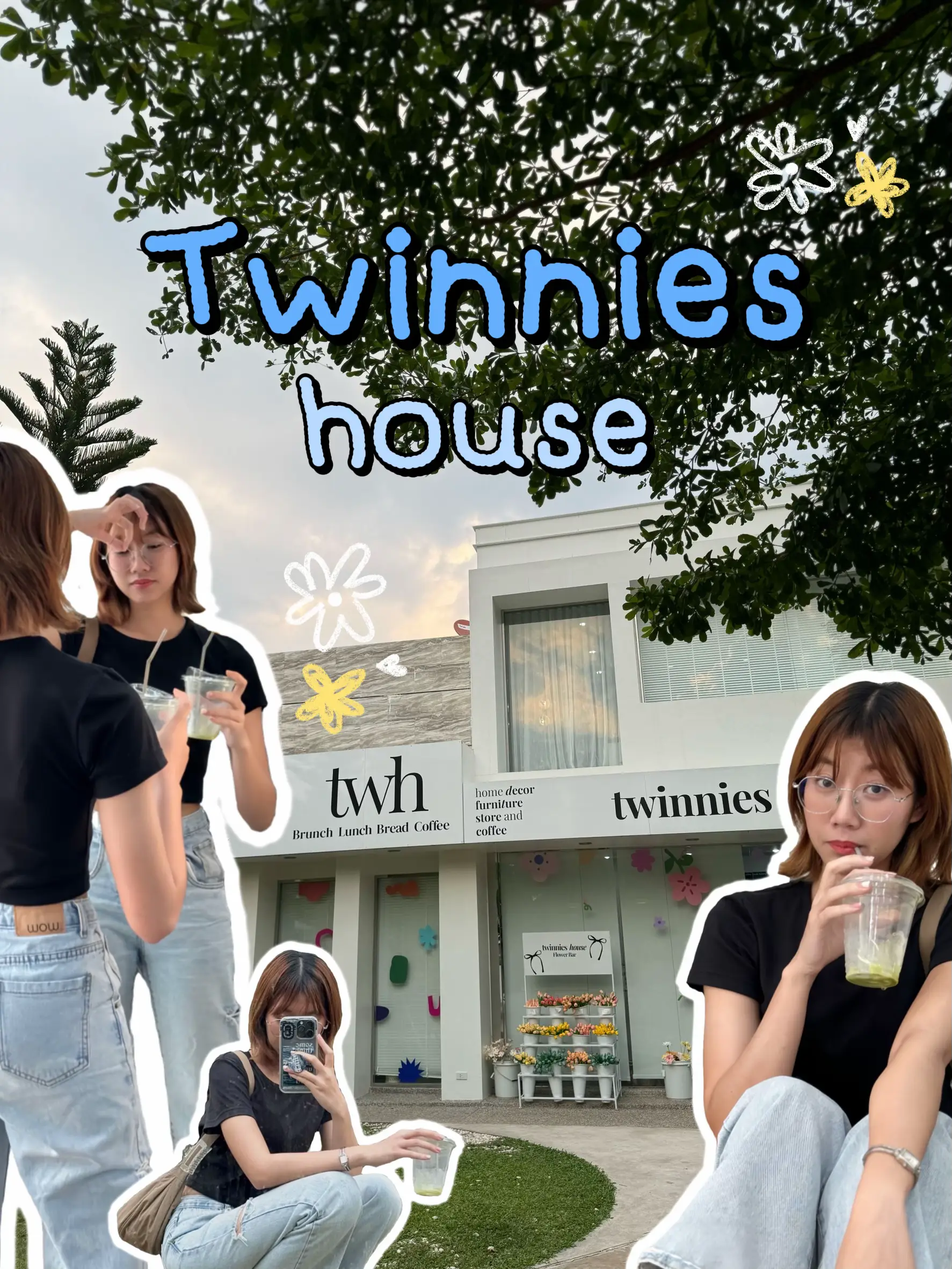 * Twinnies house คาเฟ่โคราชที่ยังไงก็ต้องไปซ้ำ🌸 | แกลเลอรีที่โพสต์โดย JUBJIB 🎏 | Lemon8