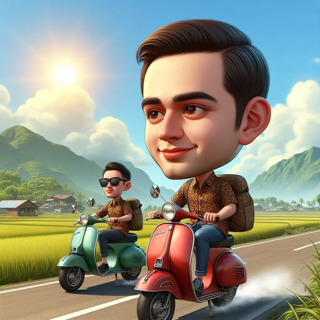 NGULIK KARIKATUR With Bing Image Creator | Galeri diposting oleh Rara Ayu | Lemon8