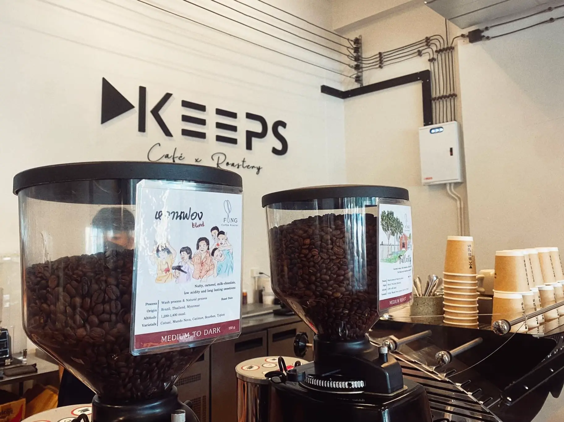 คาเฟ่ลำปาง : KEEPS café x roastery | แกลเลอรีที่โพสต์โดย Ammy_Memiee | Lemon8