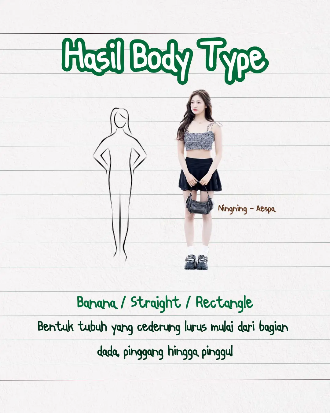 Cara tau tipe bentuk tubuh 💯% AKURAT | Galeri diposting oleh Ajeng ...