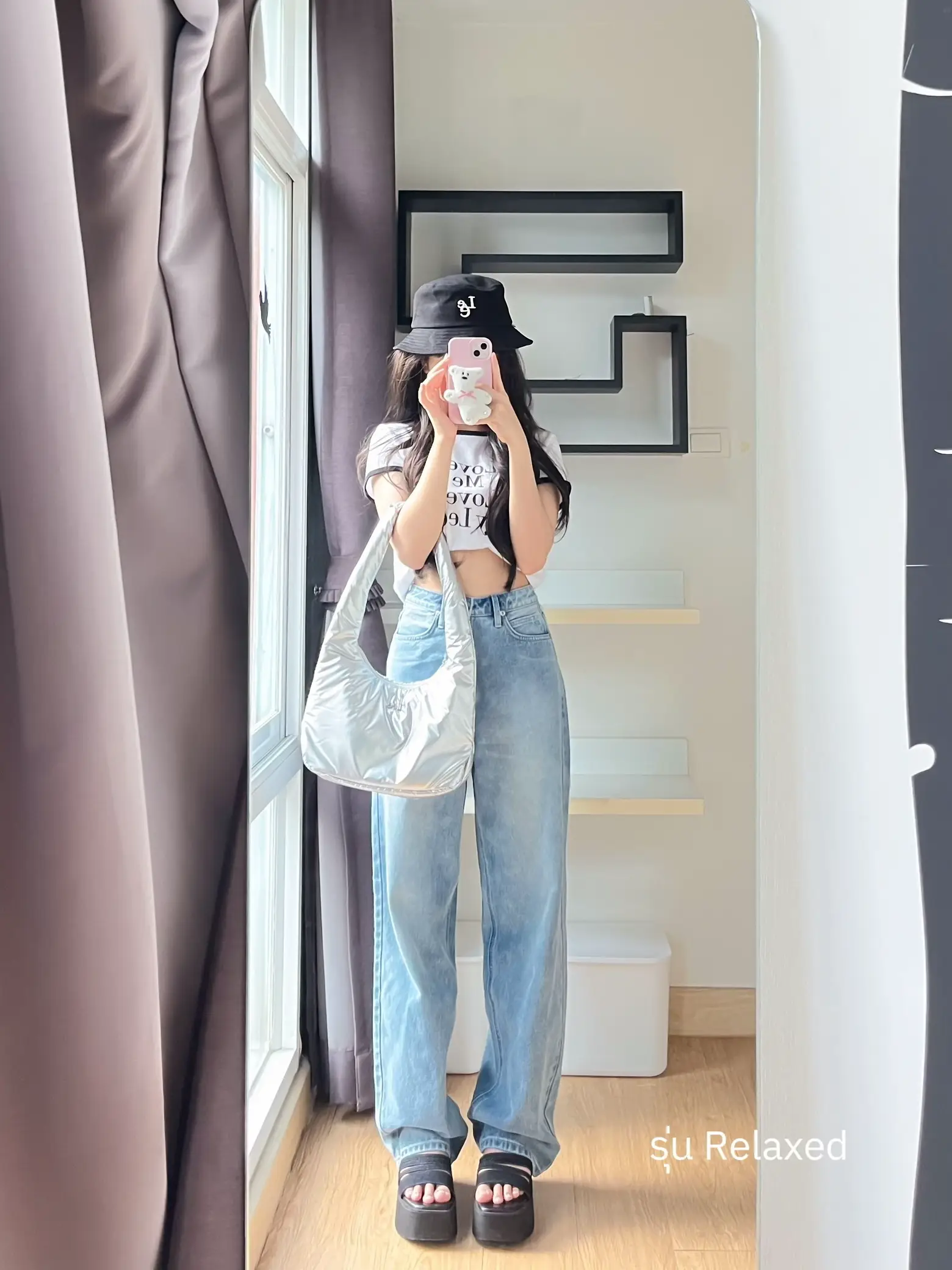 OOTD 150cm(Jeans)—แมทช์ลุคง่ายๆ x Lee Collection˚.🎀༘⋆ | แกลเลอรีที่โพสต์โดย Boxofsher 🥨 | Lemon8