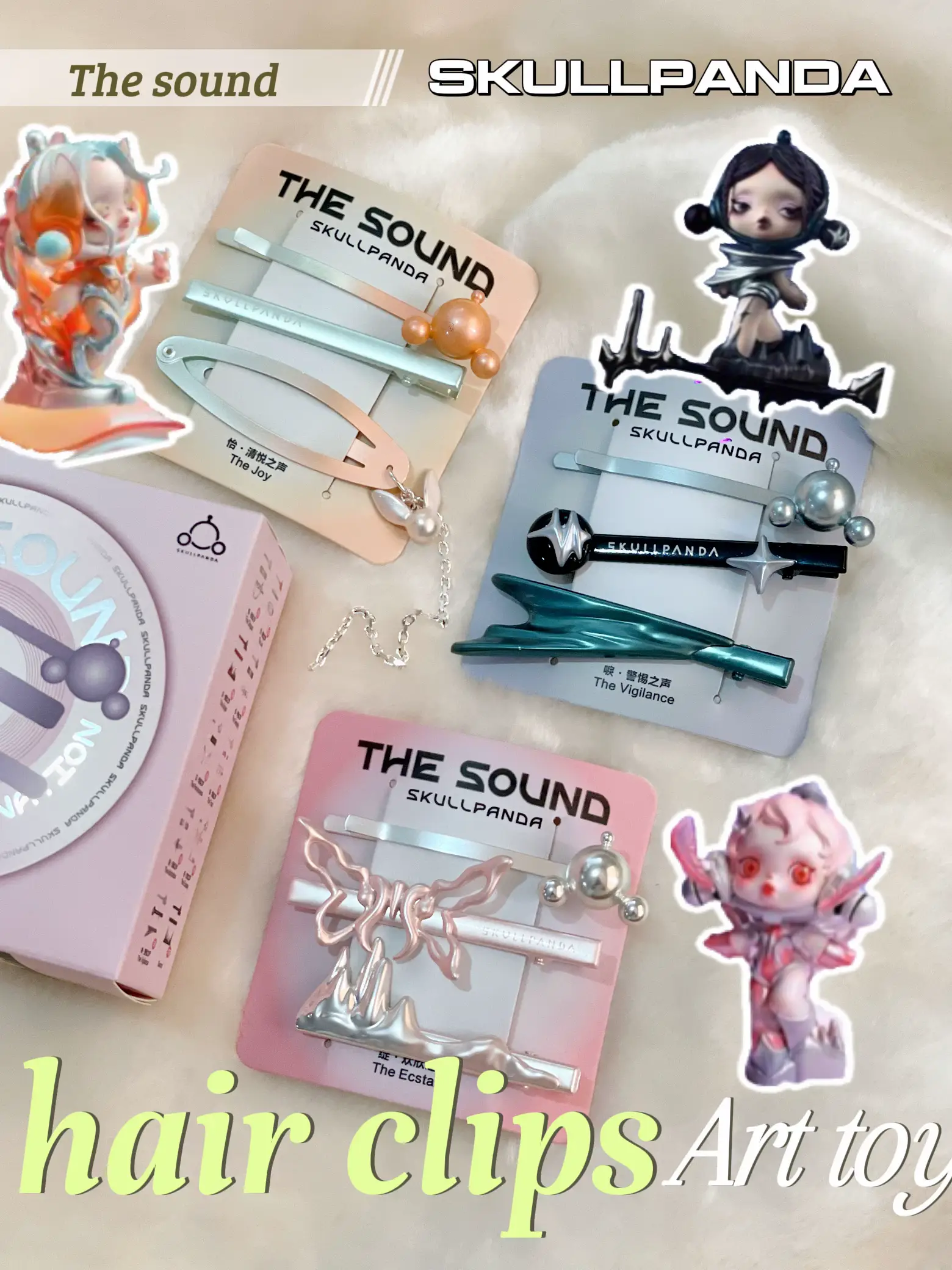 เมื่อ Art toy กลายเป็นกิ๊บ Skullpanda The sound 💗🧡💚 | แกลเลอรีที่โพสต์ ...