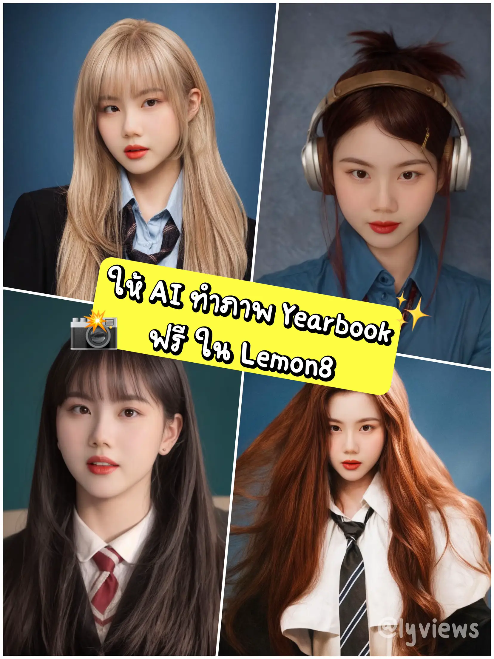 แปลงร่างเป็นสาวเกาหลีง่ายๆใน 3 ขั้นตอน | แกลเลอรีที่โพสต์โดย lyviews | Lemon8