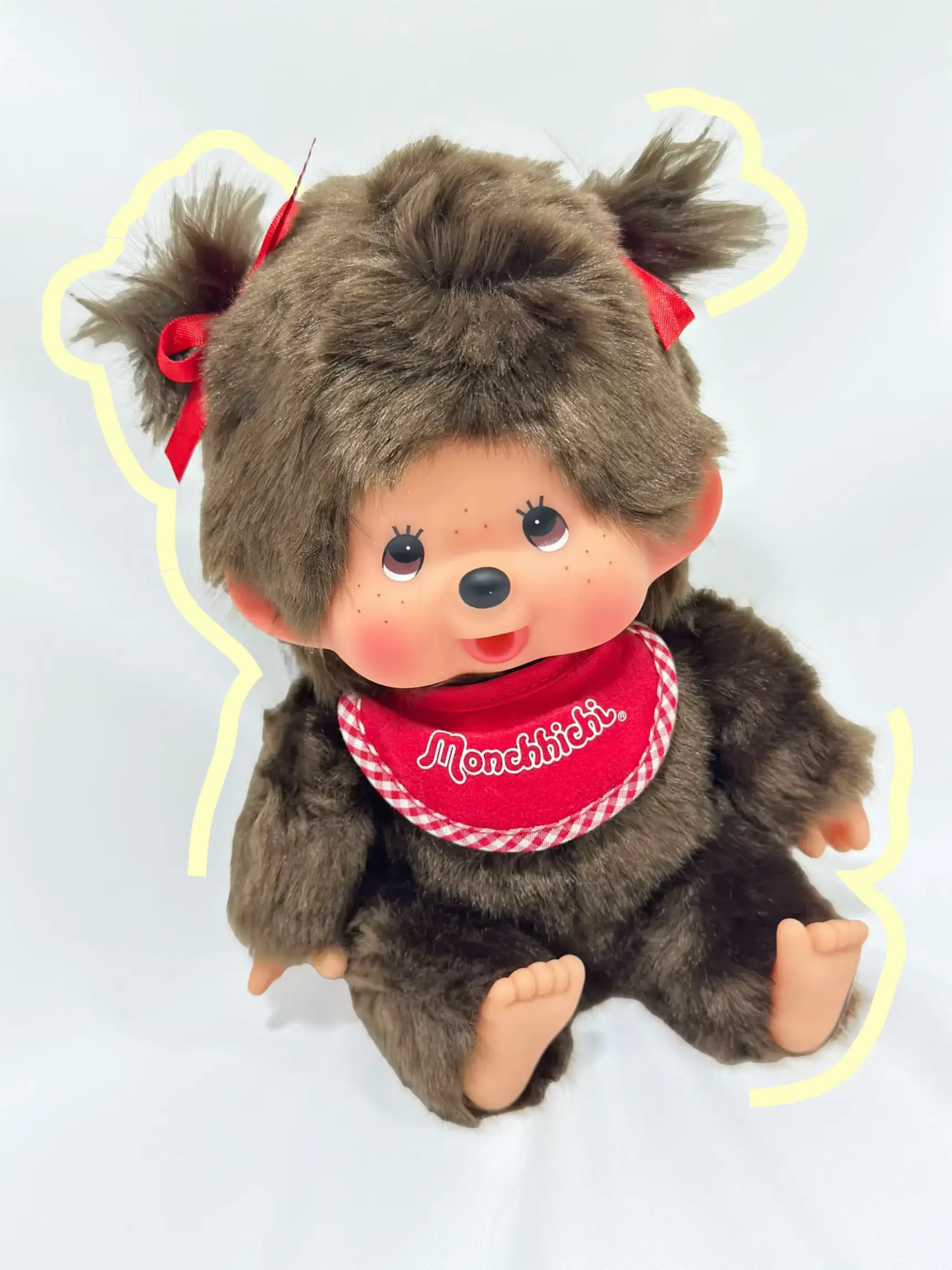 Monchhichi น้อง 2 แกละ | แกลเลอรีที่โพสต์โดย ป้ายยาเพลินๆ | Lemon8