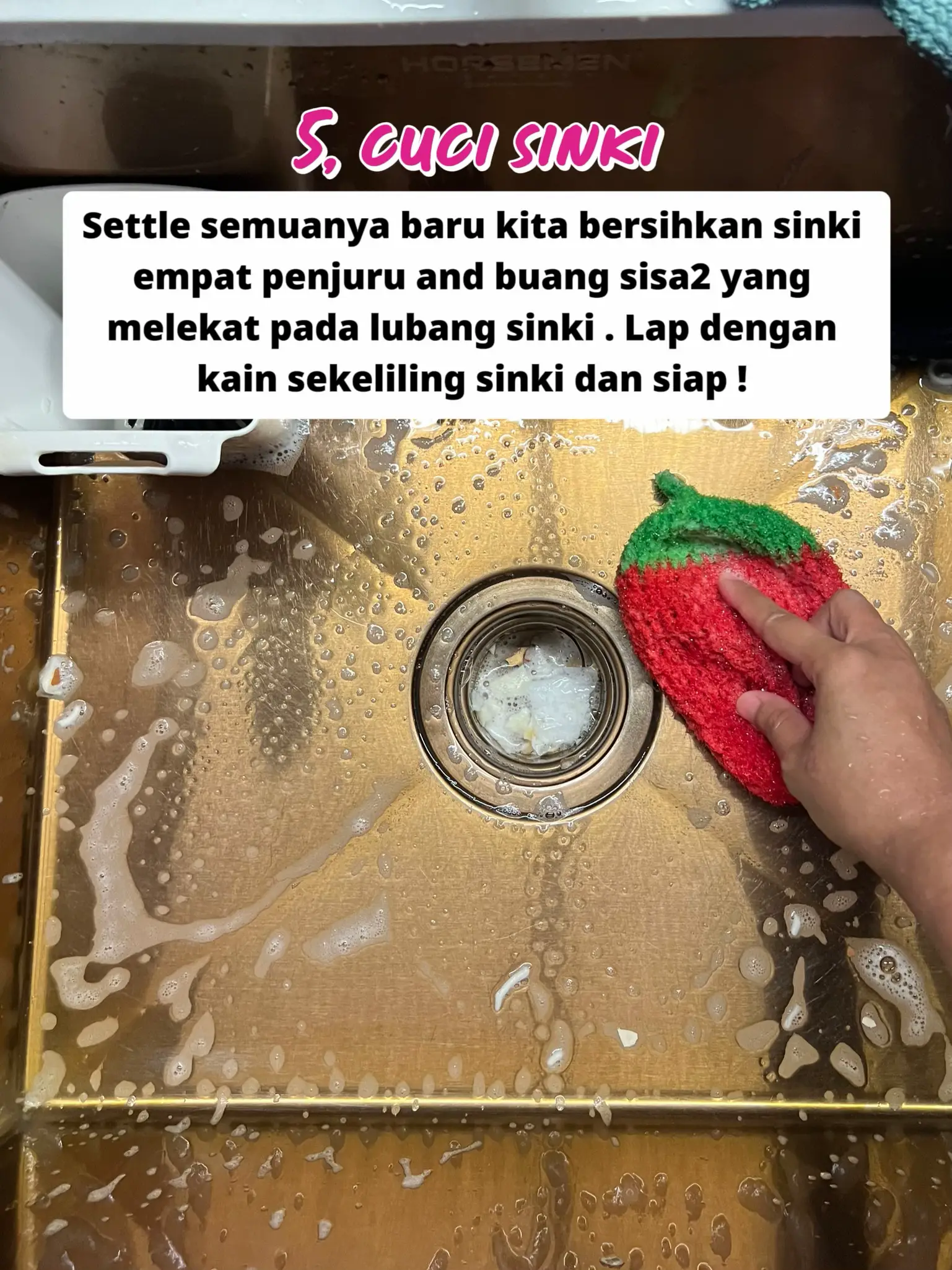 Baru Mak Mentua Sayang Korang Pandai Cuci Pinggan💓 | Galeri disiarkan ...