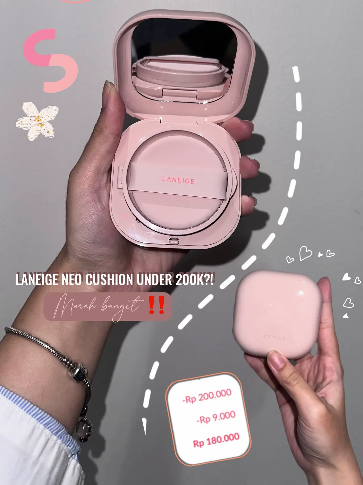 LANEIGE CUSHION DIBAWAH 200K?!! Gini caranyaaa!! | Galeri diposting oleh Celine Leo | Lemon8