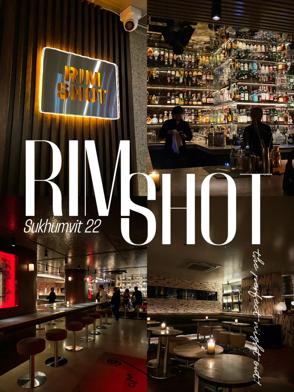 🖤RIMSHOT บาร์สุดฮิตย่านสุขุมวิท 22 🪩 | แกลเลอรีที่โพสต์โดย แบมจิ ยัยตัวเล็ก👧🏻💖 | Lemon8